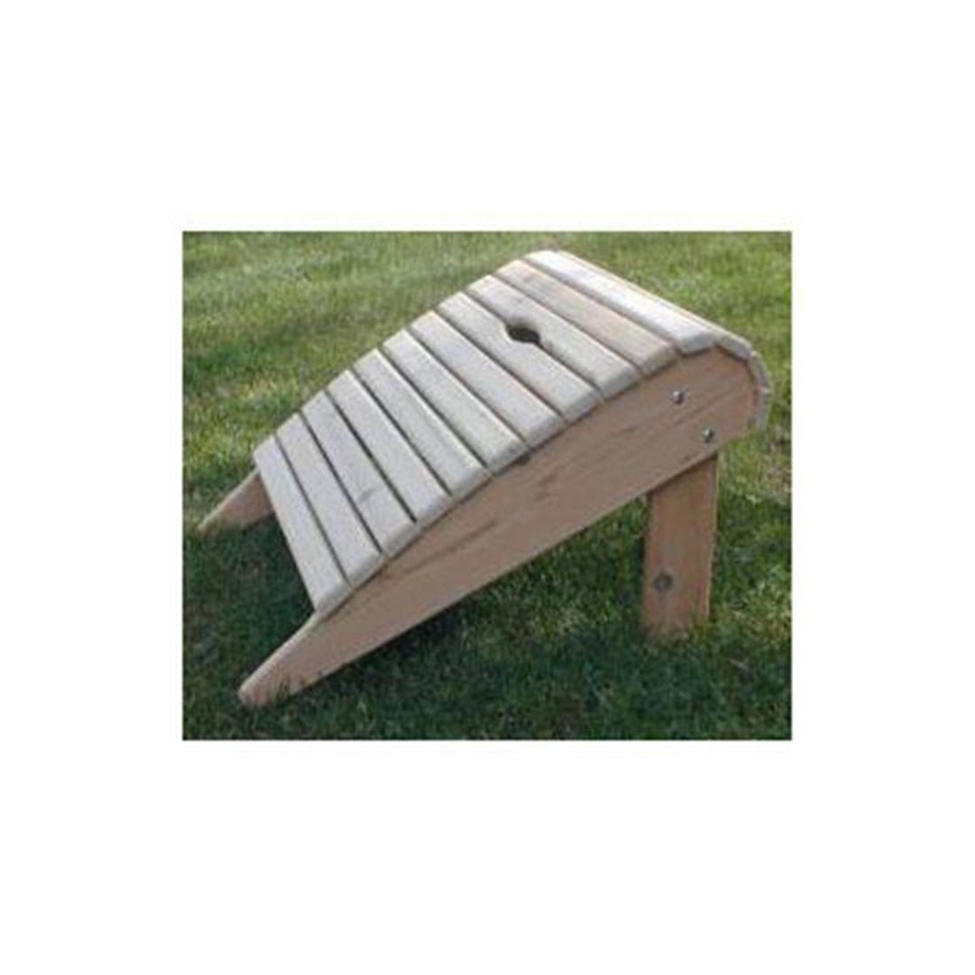 Woodworking Project Plan to Build Adirondack Footrest | Woodcraft