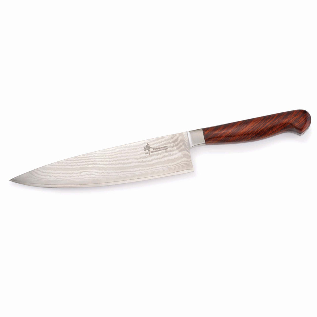 ZHEN Chef Knife 12-3/4" Damascus Steel Unfinished Kit | Woodcraft