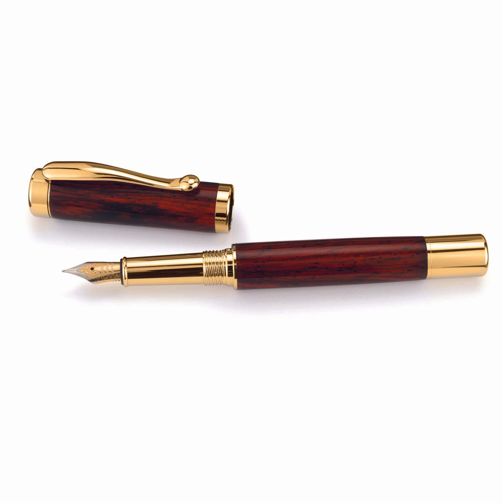WoodRiver Continental Fountain Pen Kit Gold | Woodcraft