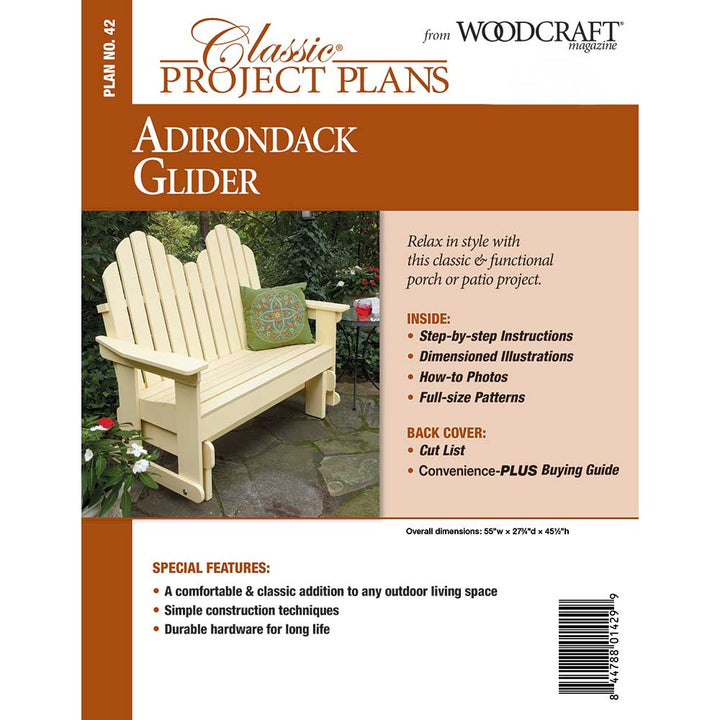 WoodRiver Glider Bracket Hardware - 4 Piece | Woodcraft