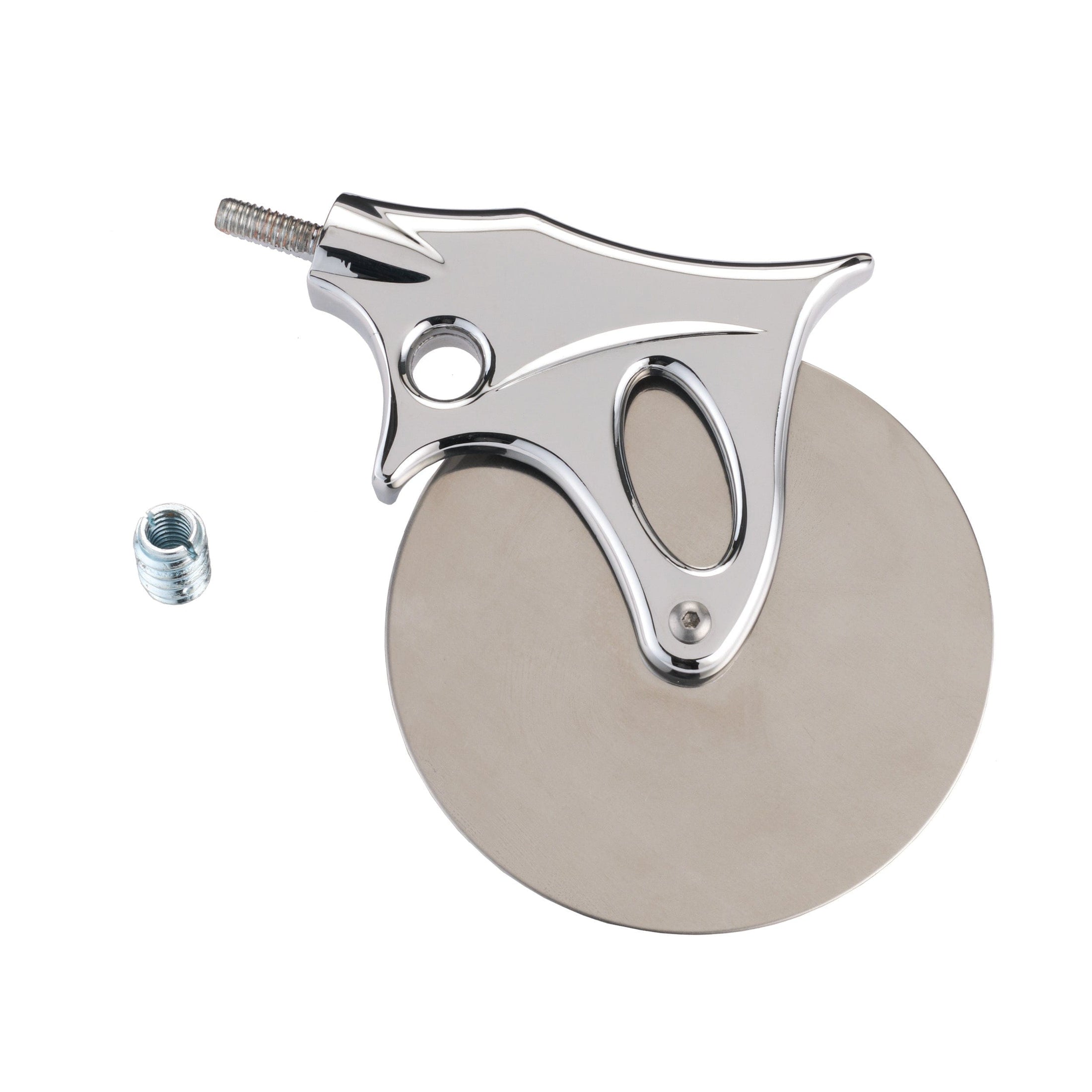 WoodRiver Pizza Cutter Turning Kit - Chrome | Woodcraft