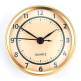 Primex Clock Fit-up-Arabic with Dial and Brushed Gold Bezel | Woodcraft