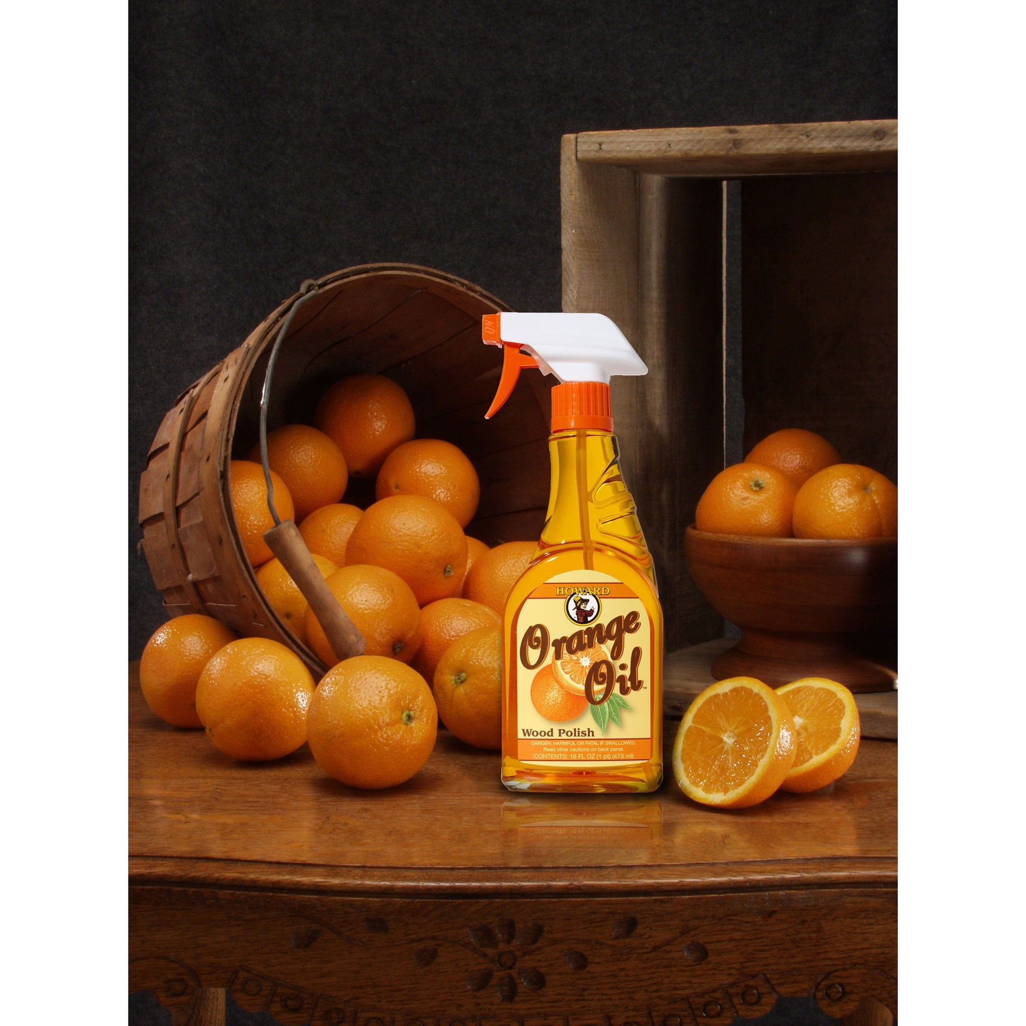 Howards Orange Oil Wood Polish - 16 oz | Woodcraft
