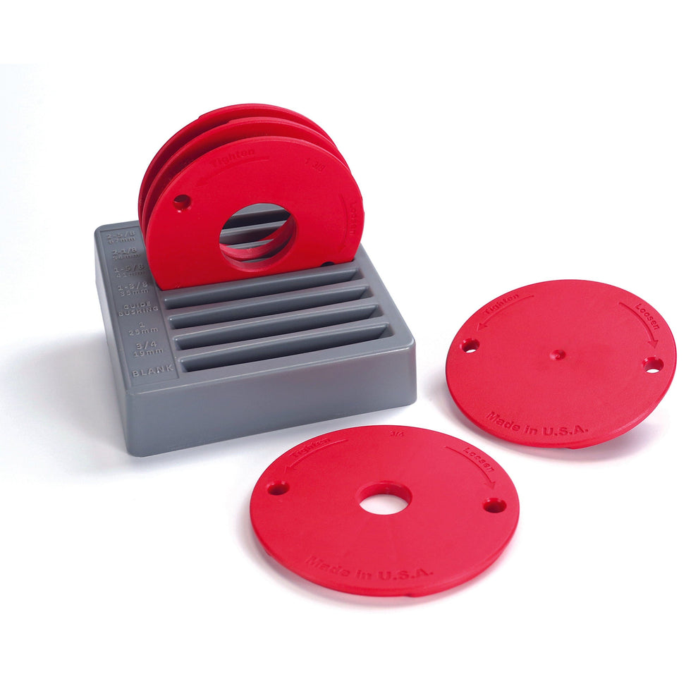 KREG 5-Piece Level-Loc Router Table Insert Ring Set, Kreg# PRS3050 ...