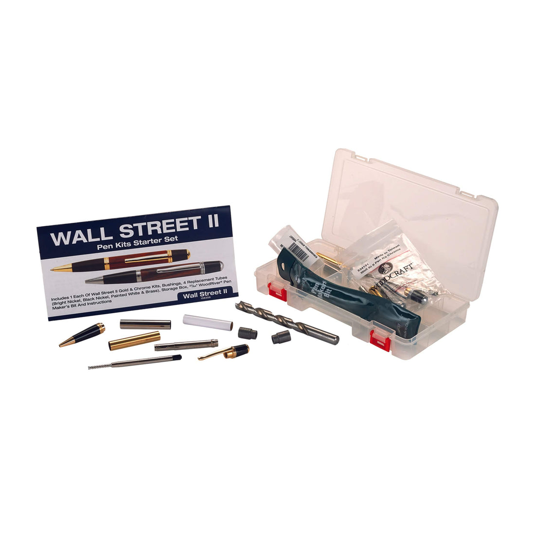 Buy WoodRiver 7mm Slimline Starter Pen Kits Sets , (SSS) at Woodcraft