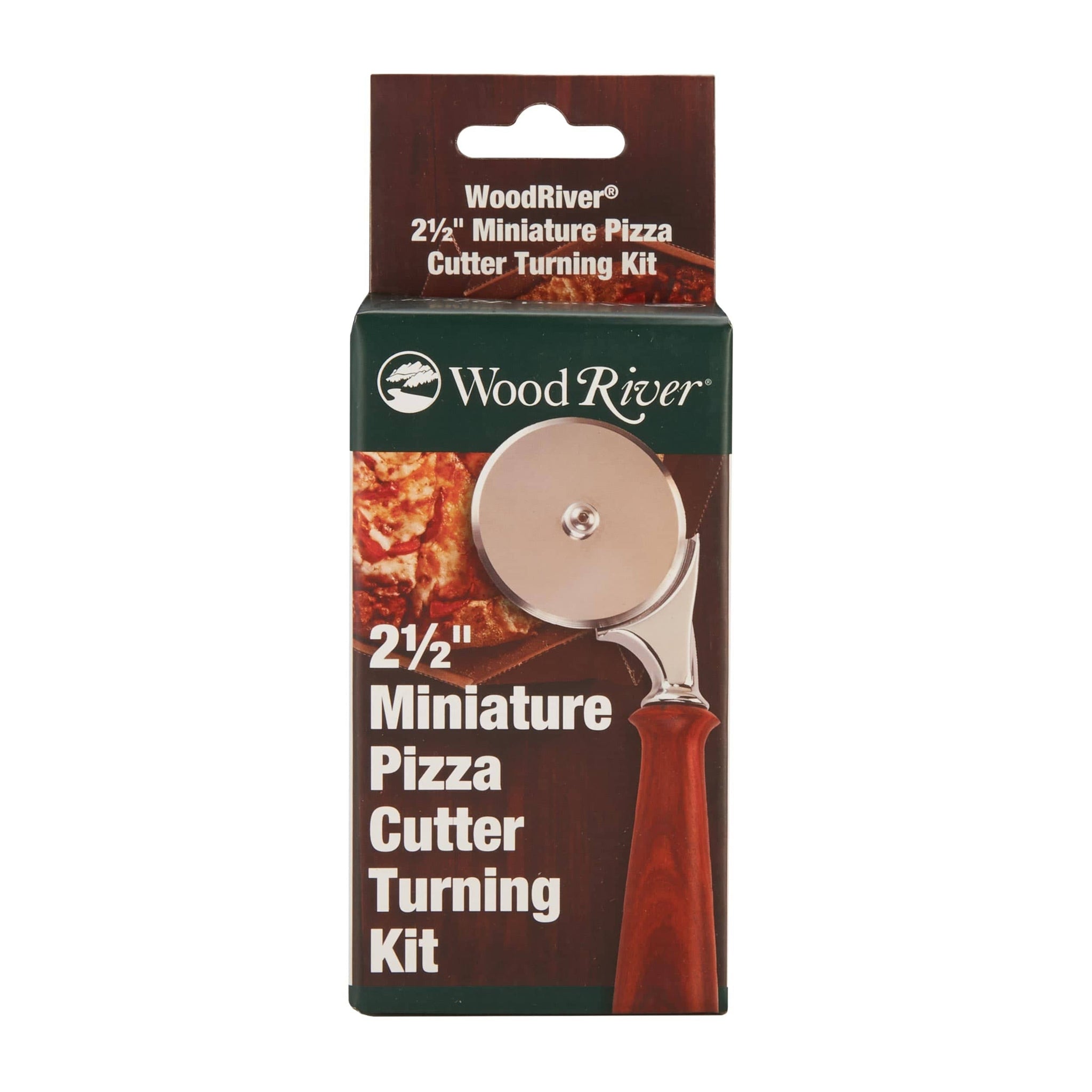 WoodRiver Pizza Cutter Turning Kit - Chrome | Woodcraft