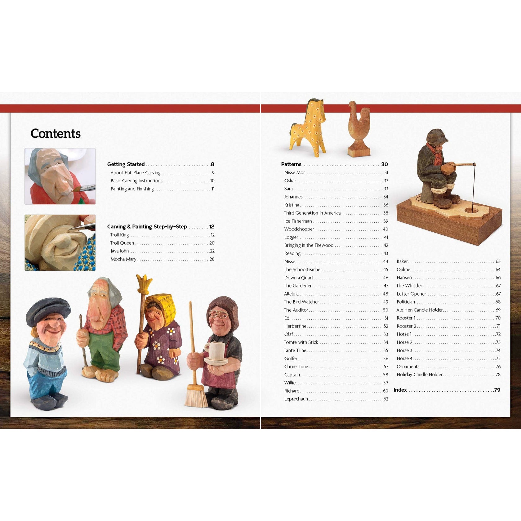 Fox Chapel Carving Flat-Plane Style Caricatures | Woodcraft