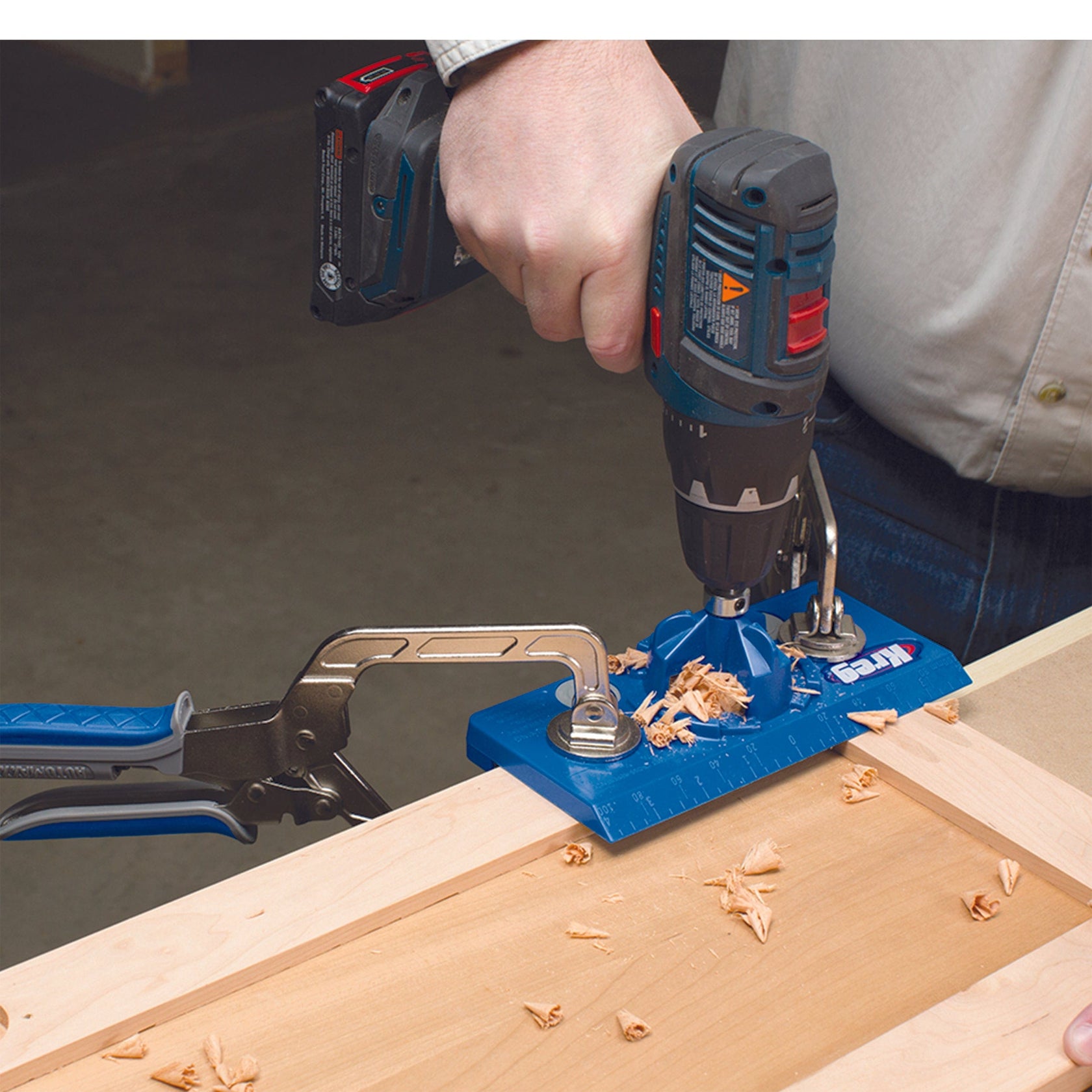 Kreg Concealed Hinge Drilling Jig | Woodcraft