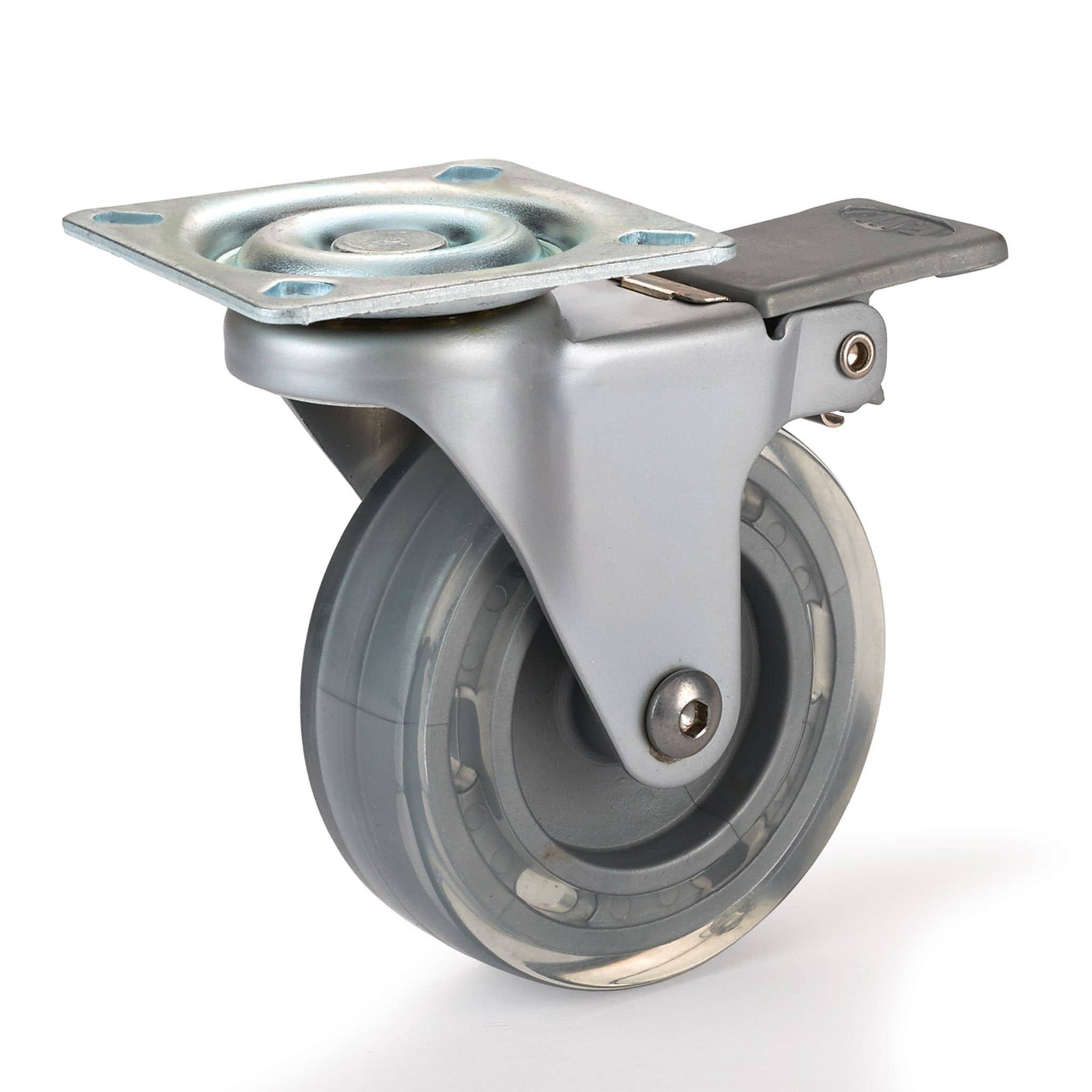 Selby 3" Skate Wheel Casters with Smooth Flat Wheel | Woodcraft