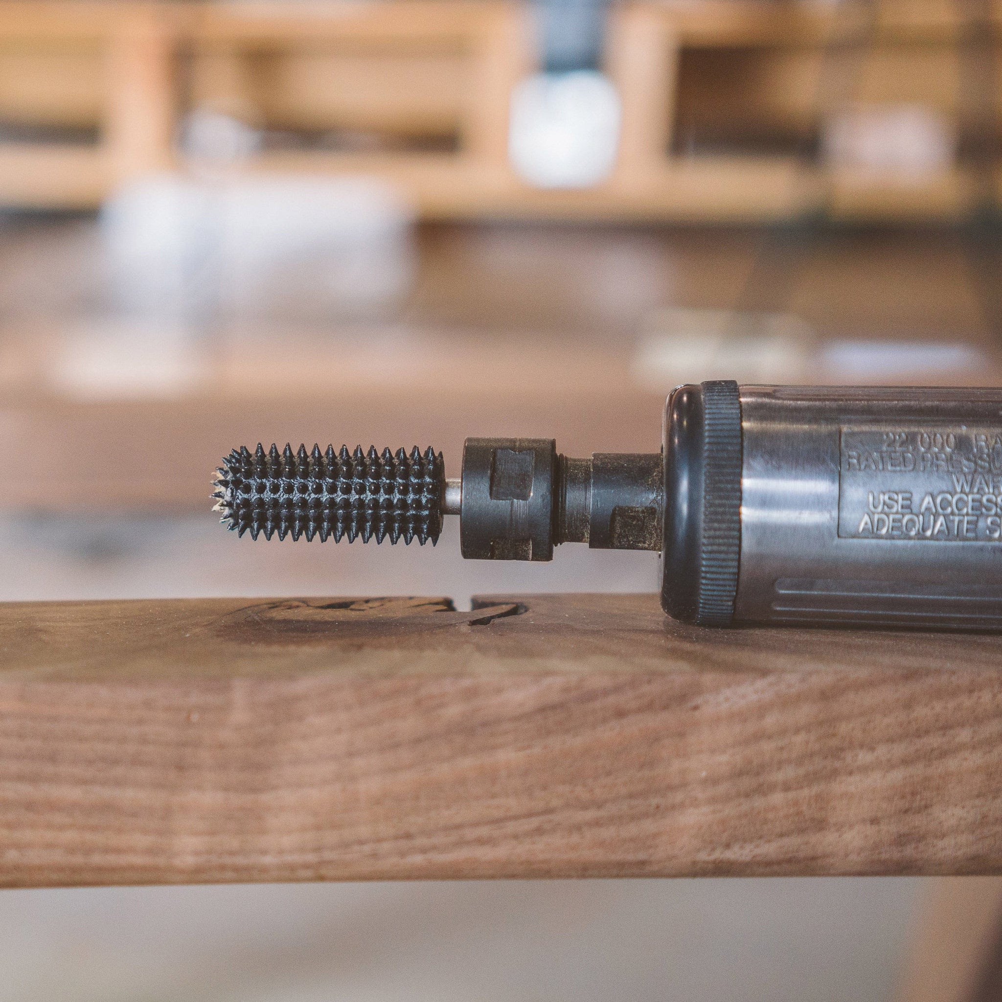 Kutzall Extreme Ball Nose Burr, 1/4" Shaft, Very Coarse (3/4" x 1-1/8 ...