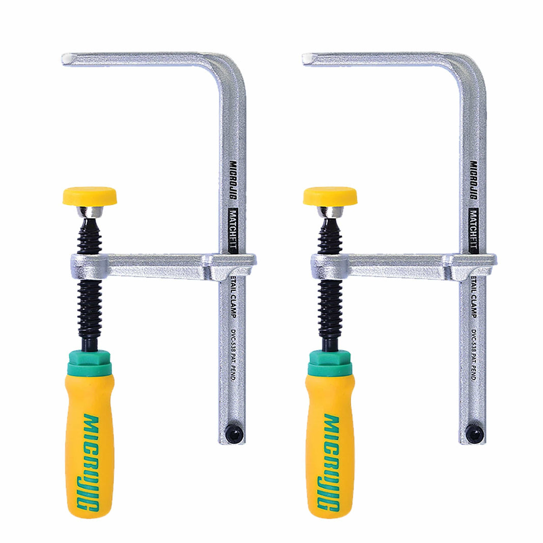 Microjig MATCHFIT Grid Router Guide with 1/4" SH Relief and Dovetail ...