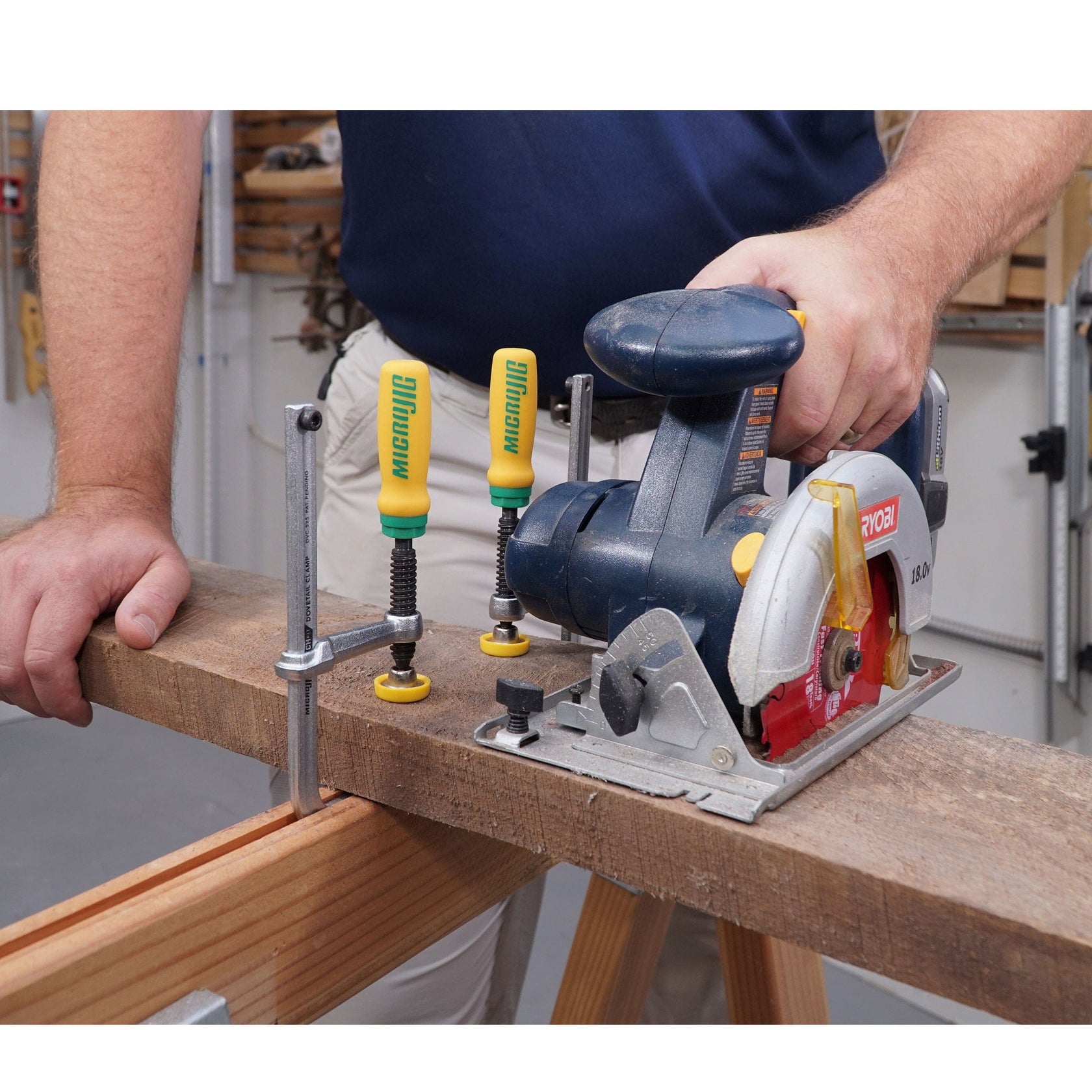 Microjig - MATCHFIT Dovetail Fixture and Jig Clamps - 2 Piece | Woodcraft