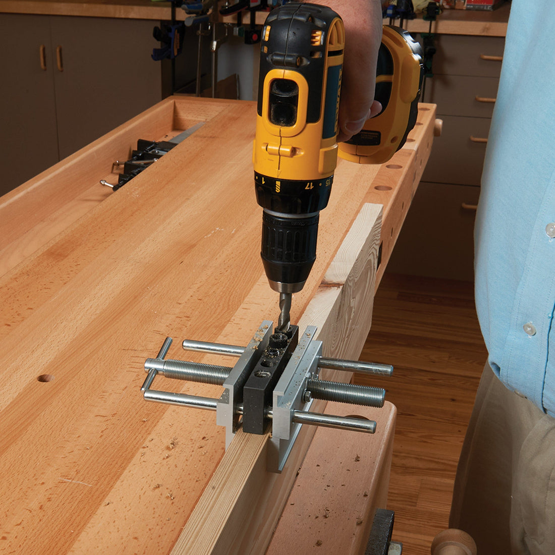 WoodRiver Wide Capacity Deluxe Doweling Jig | Woodcraft