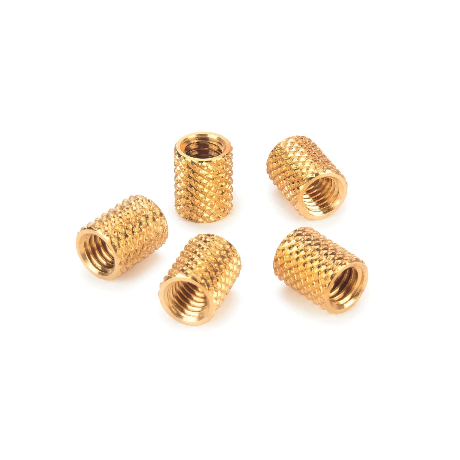 WoodRiver Stainless Bottle Stopper Brass Threaded Insert Set | Woodcraft