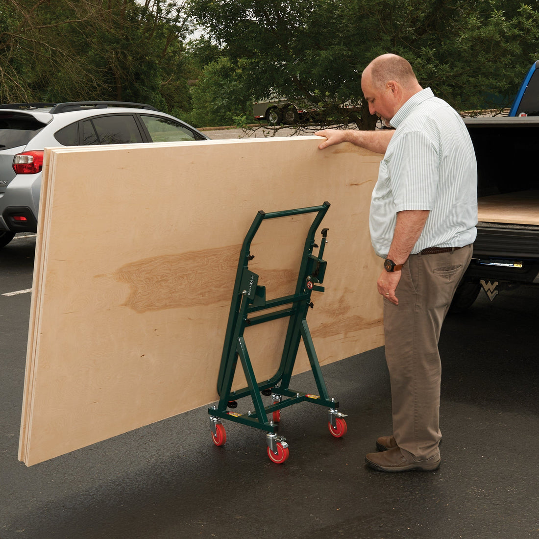WoodRiver Deluxe Panel Cart - Easy Panel Handling | Woodcraft