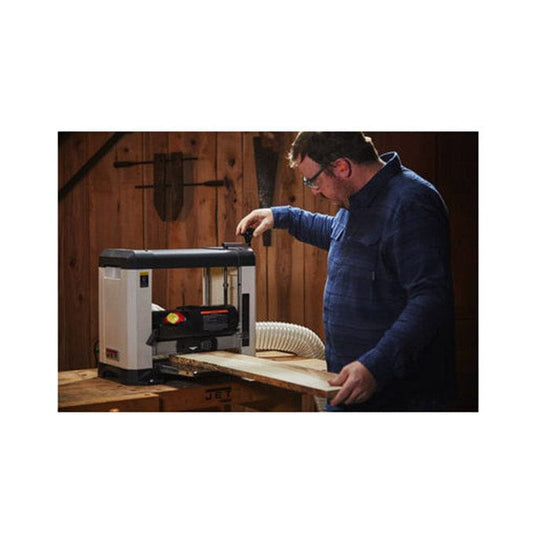 Jet 13" Benchtop Planer with Helical Cutterhead | Woodcraft