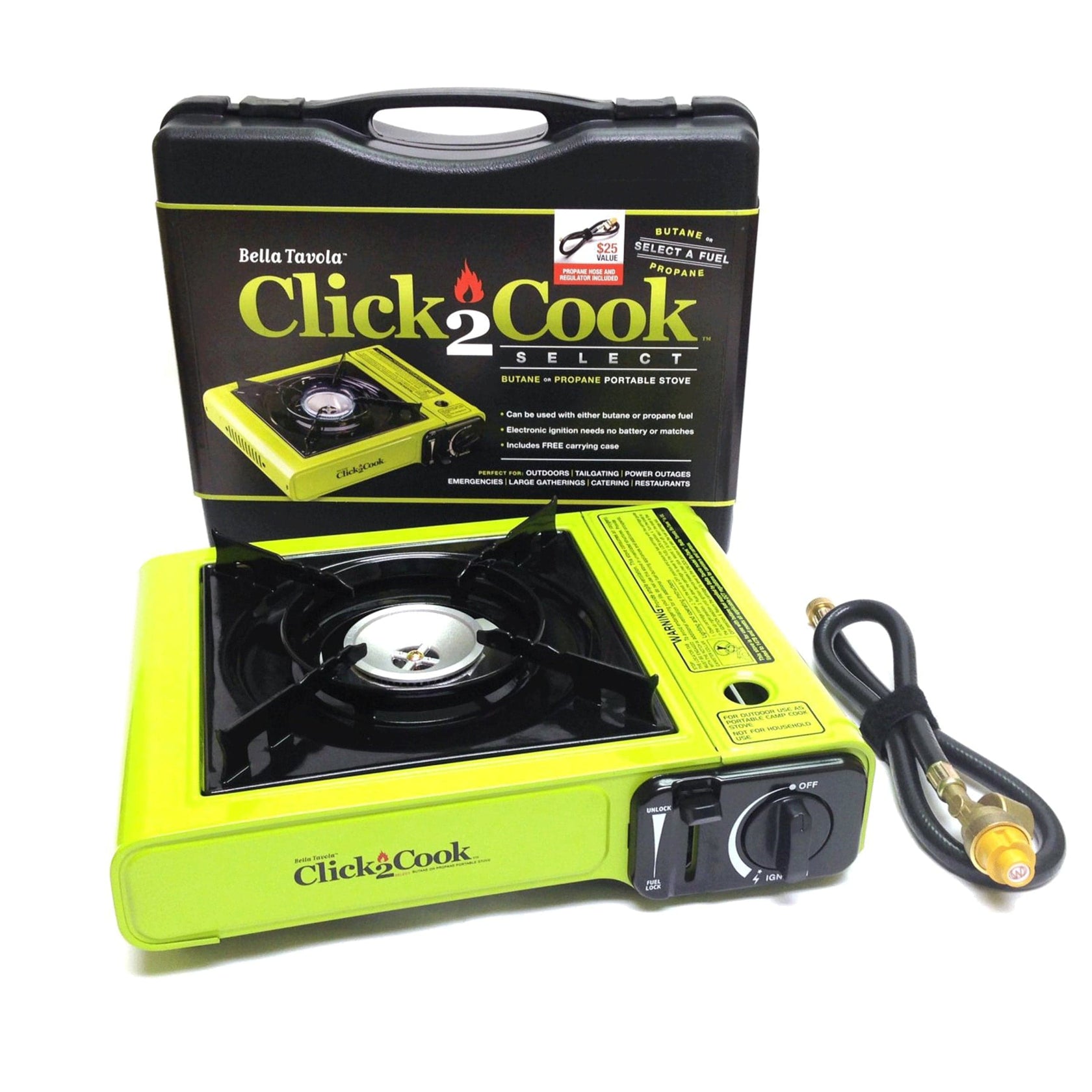 Click2Cook Select Portable Stove, Butane or Propane | Woodcraft