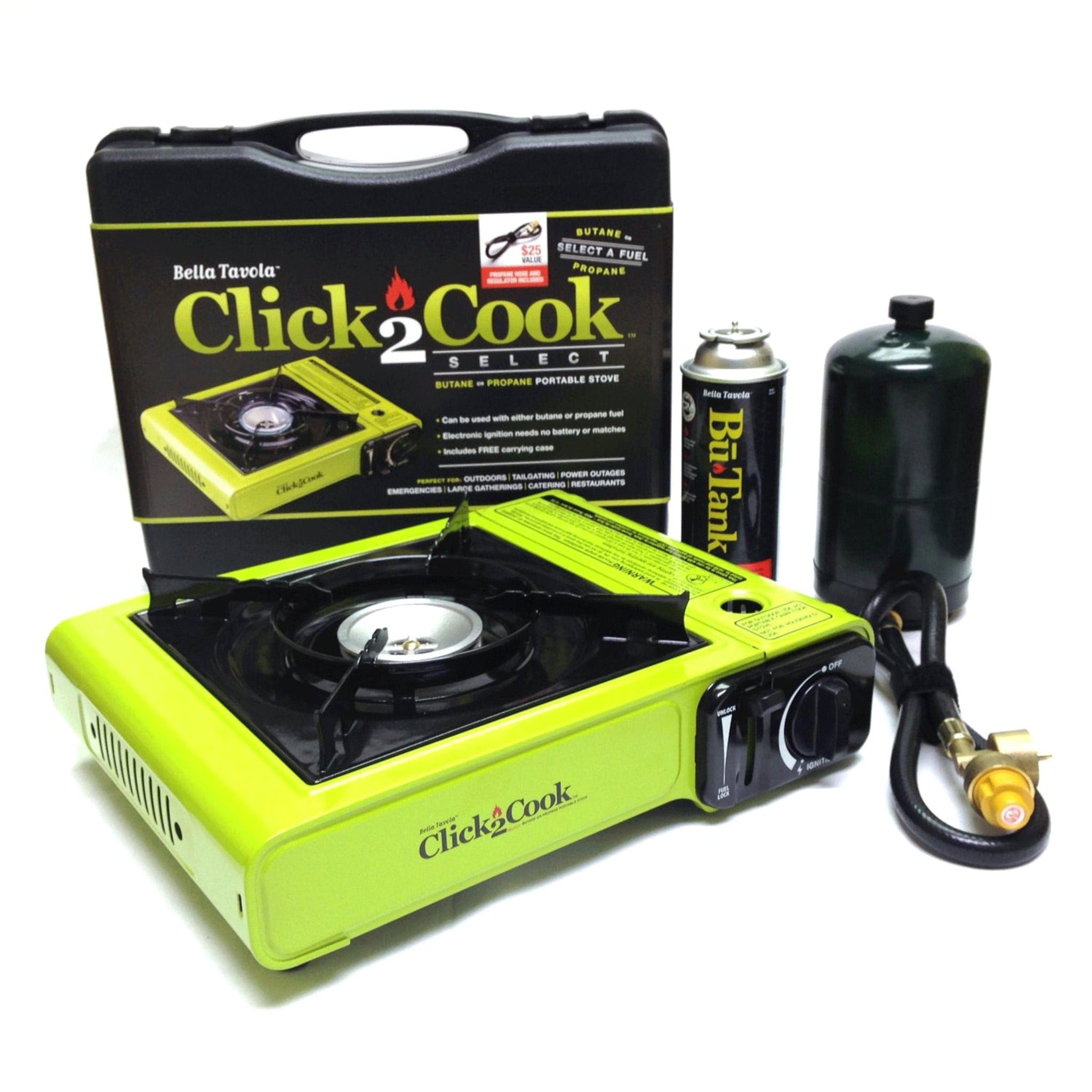 Click2Cook Select Portable Stove, Butane or Propane | Woodcraft
