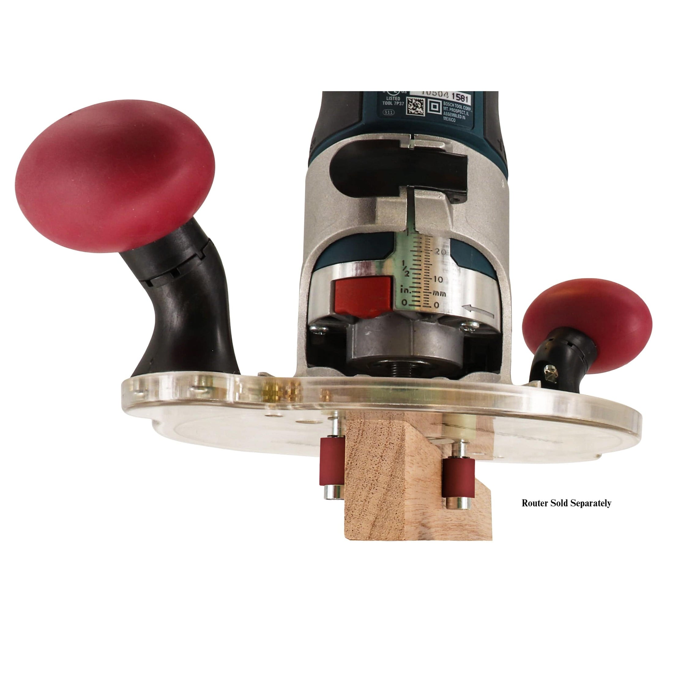 Milescraft - Compact Router Sub-Base | Woodcraft
