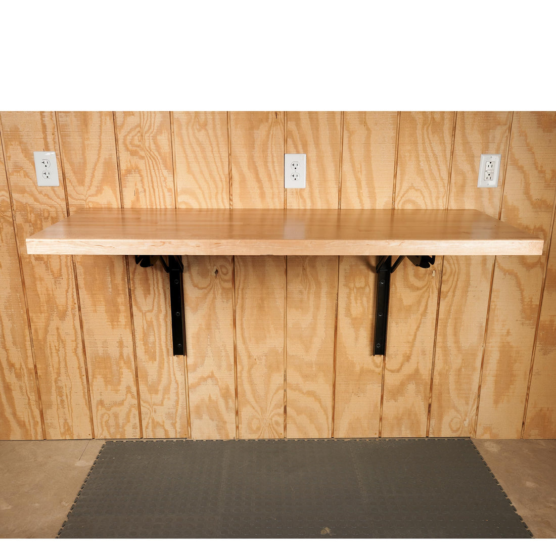 WoodRiver Folding Brackets for Wall Mounted Workbenches | Woodcraft