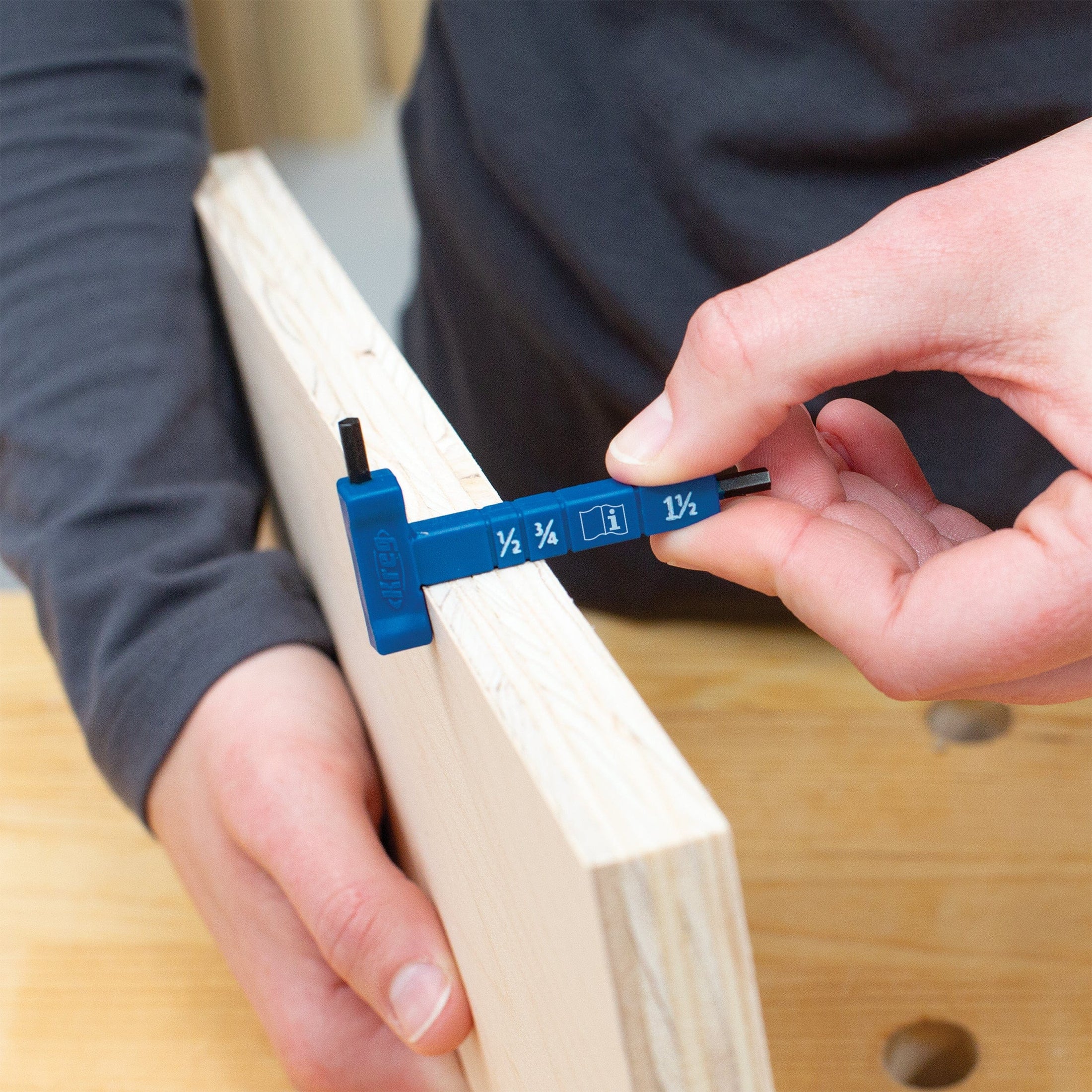 Buy Kreg Easy-Set Pocket-Hole Drill Bit Stop Collar and Hex Gauge at ...