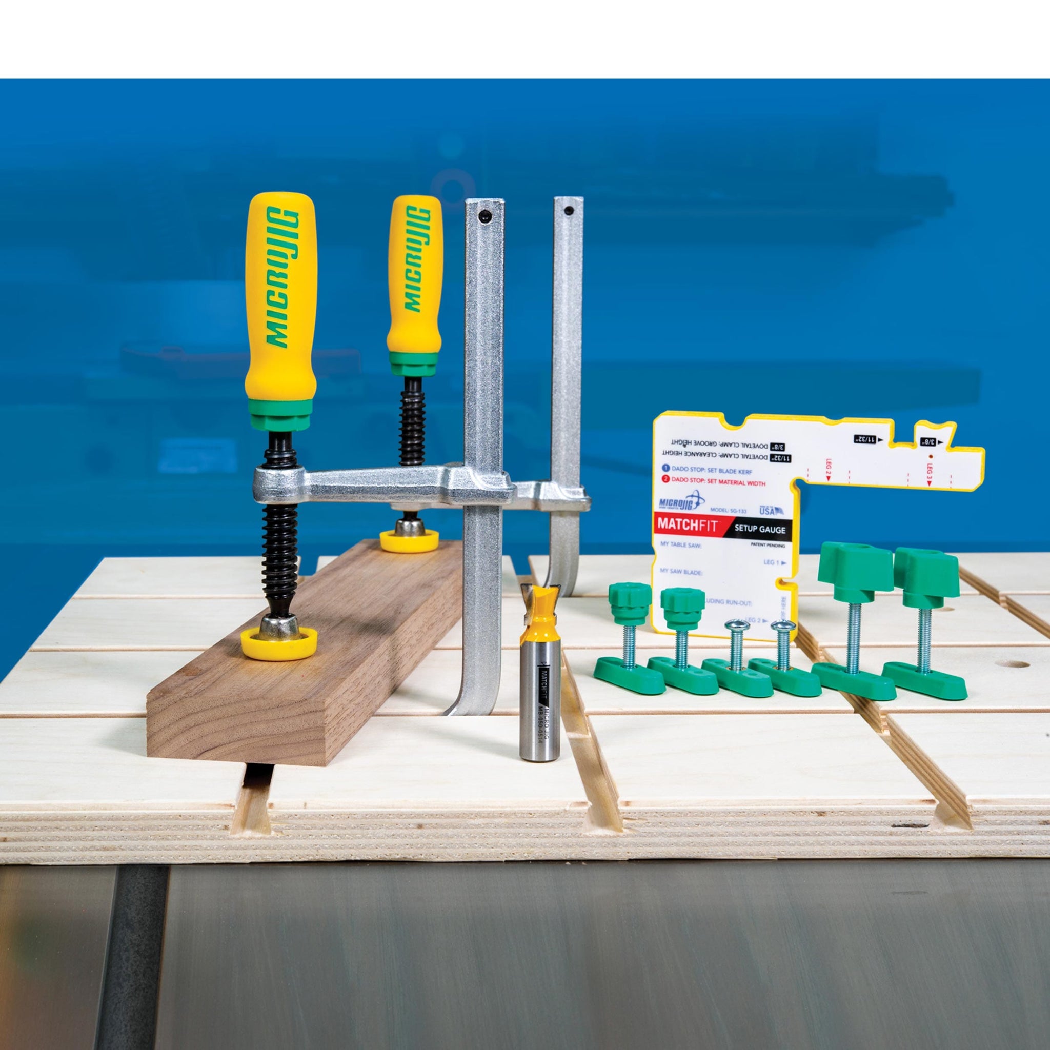 Microjig - MATCHFIT Dovetail Clamp Pro | Woodcraft