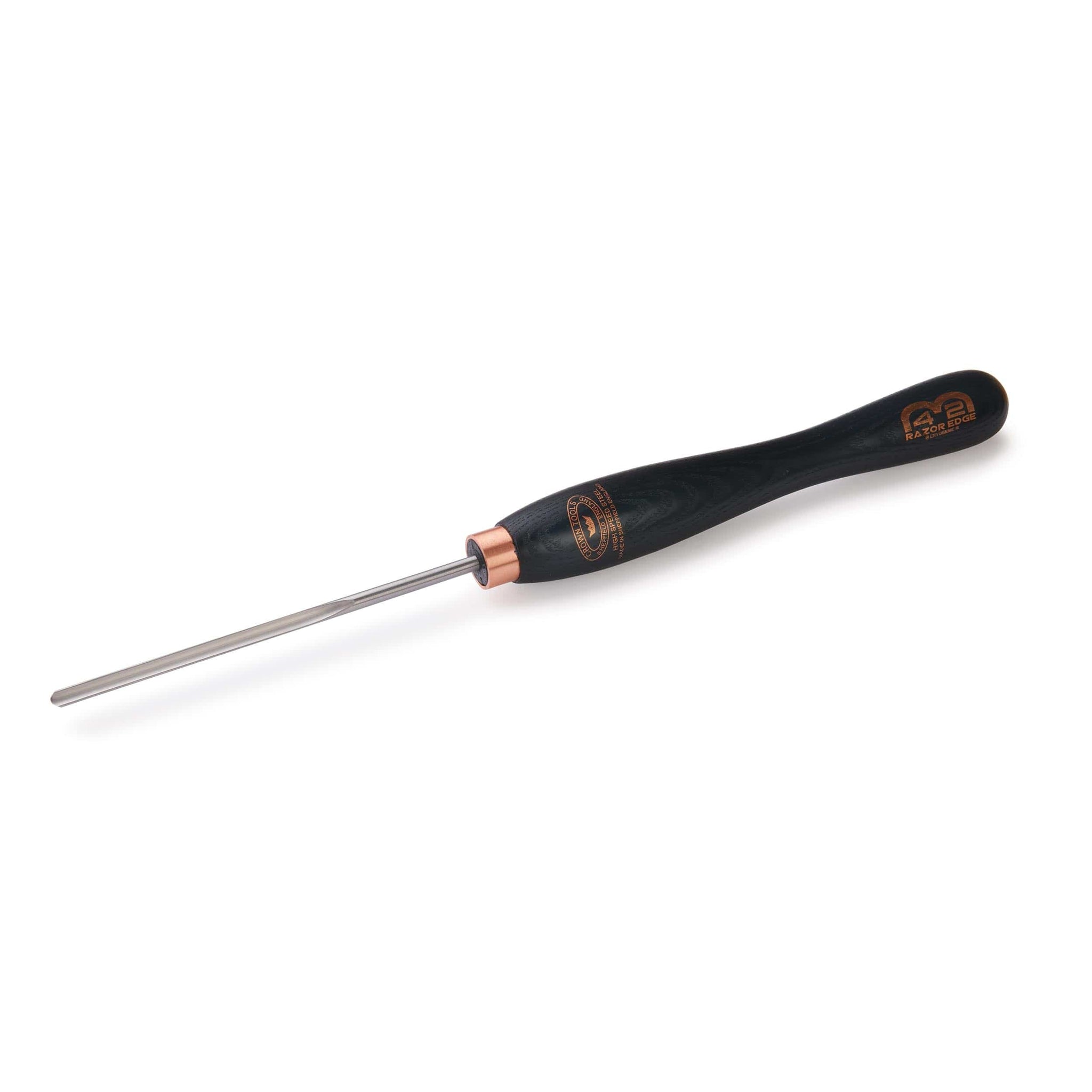Crown M42 Razor Cryogenic Spindle Gouge - M42 High Speed Steel | Woodcraft