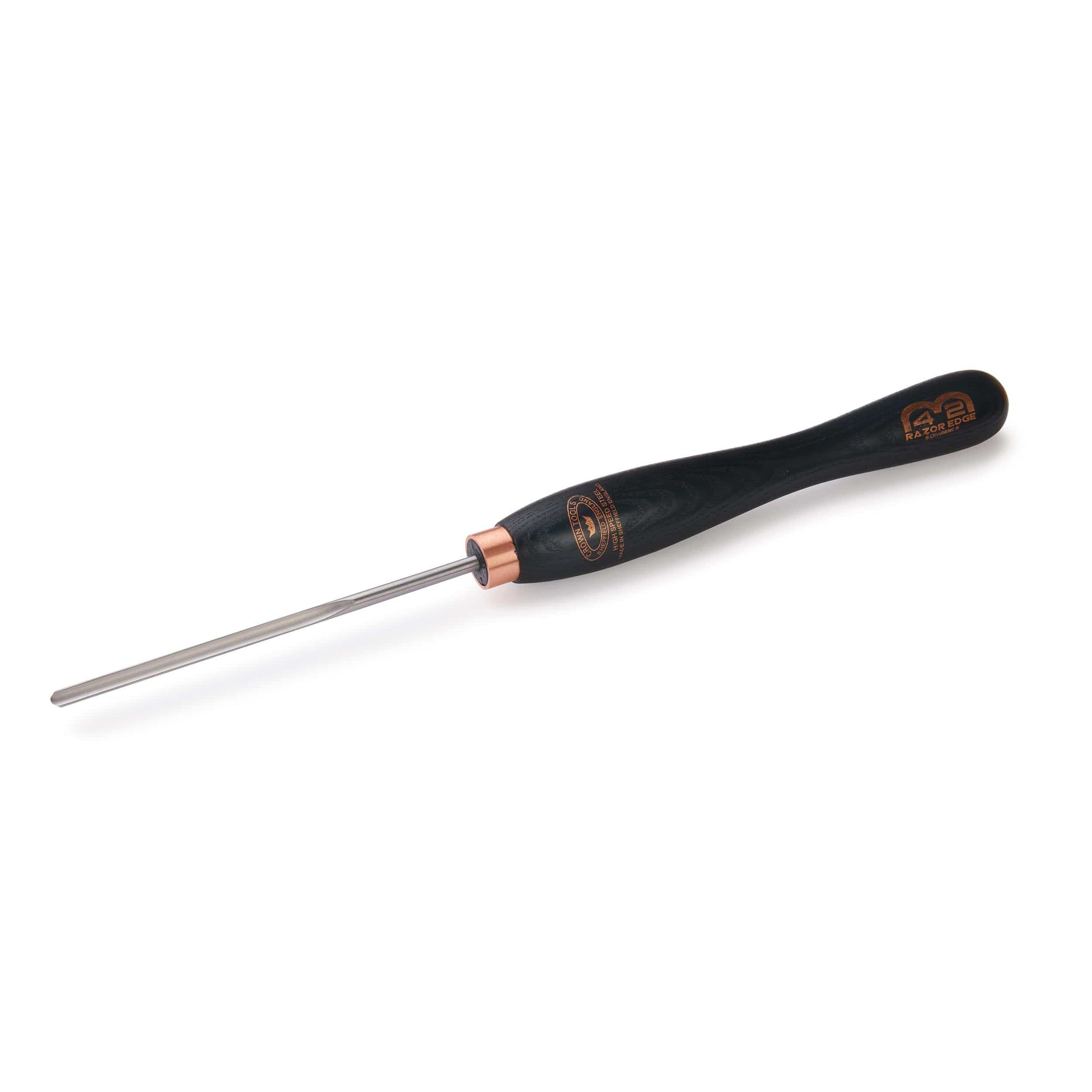 Crown M42 Razor Cryogenic Spindle Gouge - M42 High Speed Steel | Woodcraft