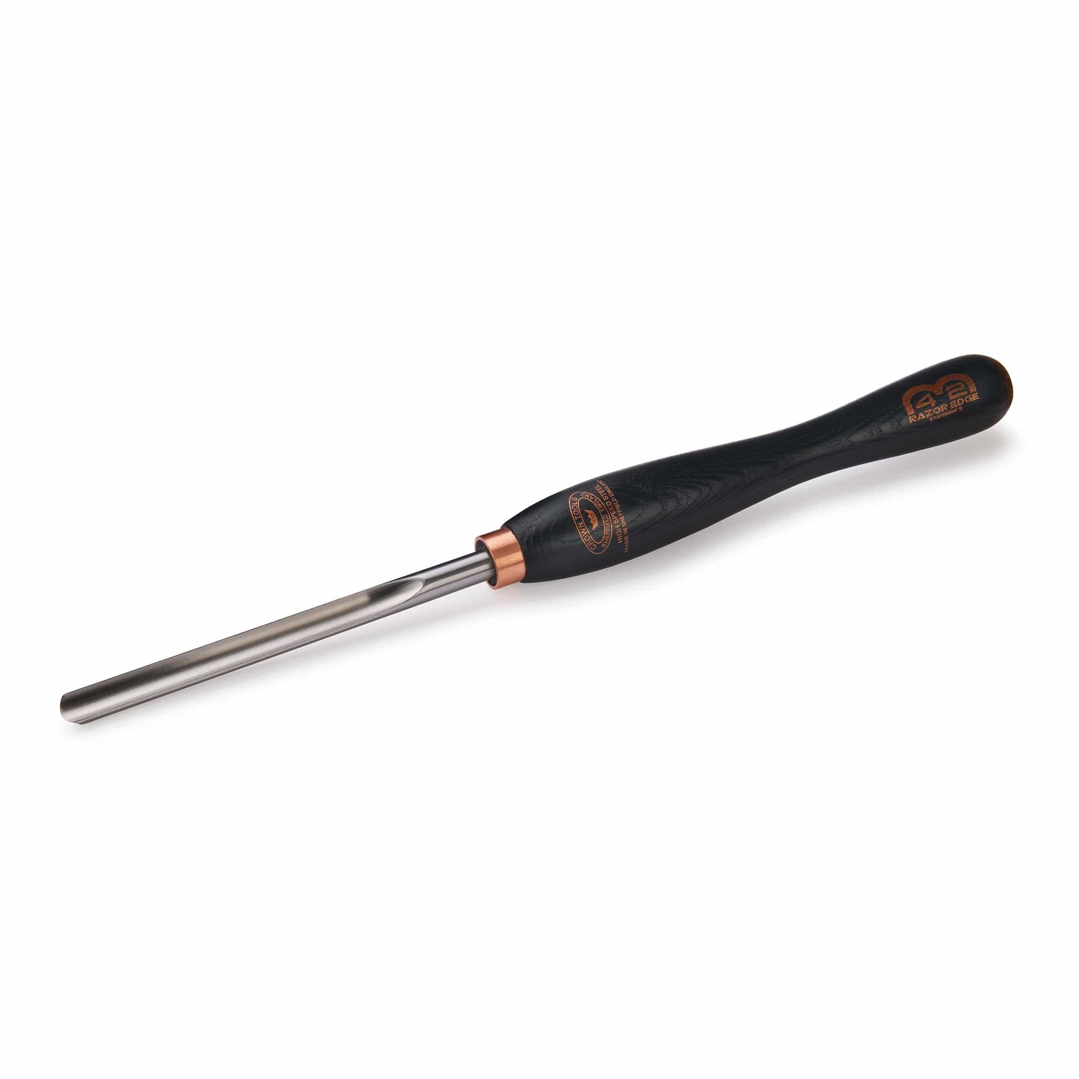 Crown M42 Razor Cryogenic Spindle Gouge - M42 High Speed Steel | Woodcraft