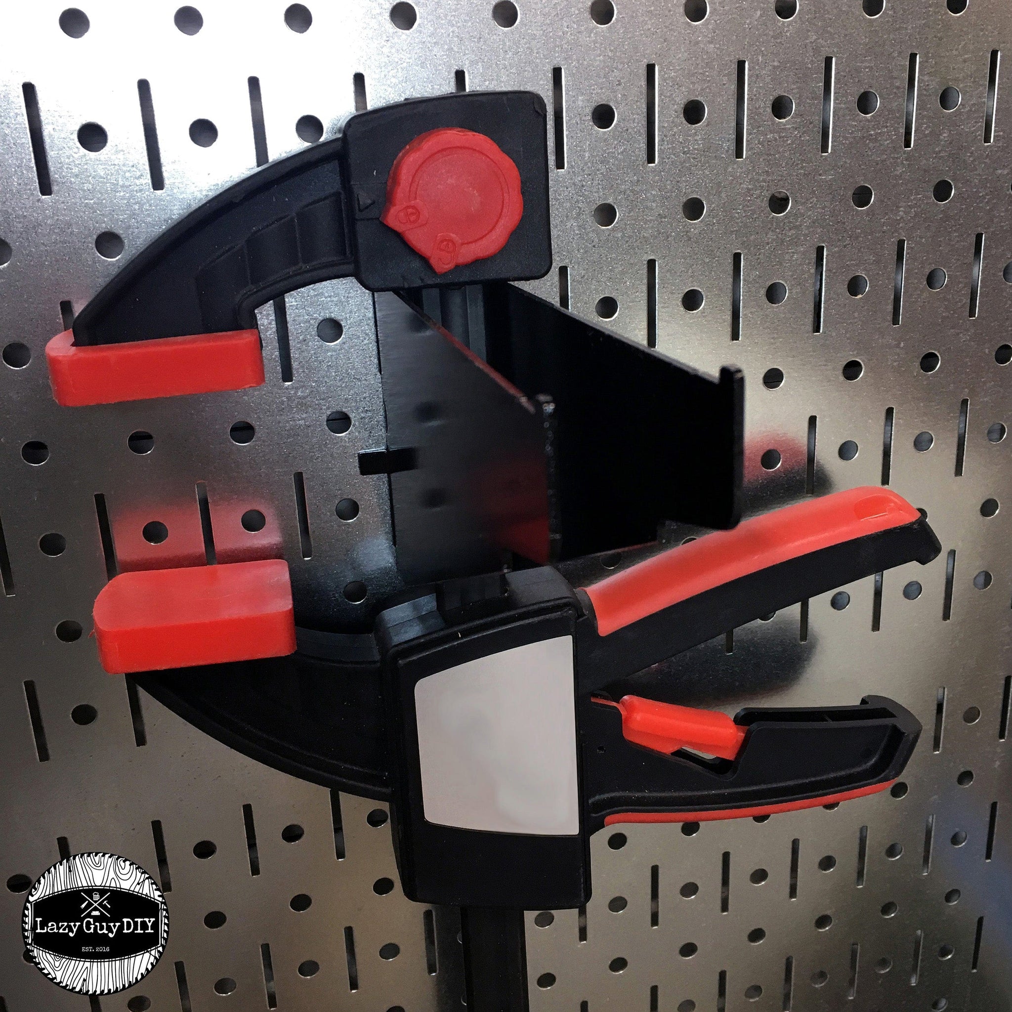 Wall Control Lazy Guy DIY Woodworking Storage Set, Galvanized | Woodcraft