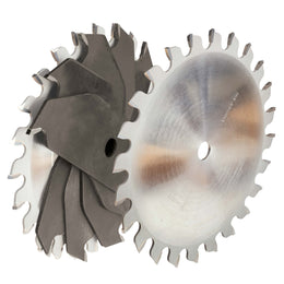 WoodRiver 8" Stacked Dado Blade Set – 24T Hi ATB | Woodcraft Tools