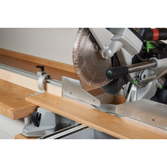 Flip-Over Fence Track Stop | Woodcraft