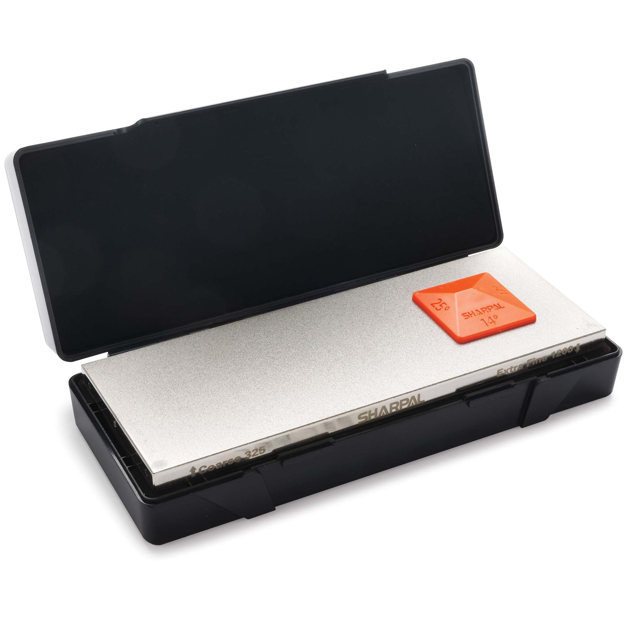 Sharpal Dual Grit Diamond Whetstone Sharpening Stone - 325/1200 Grit ...
