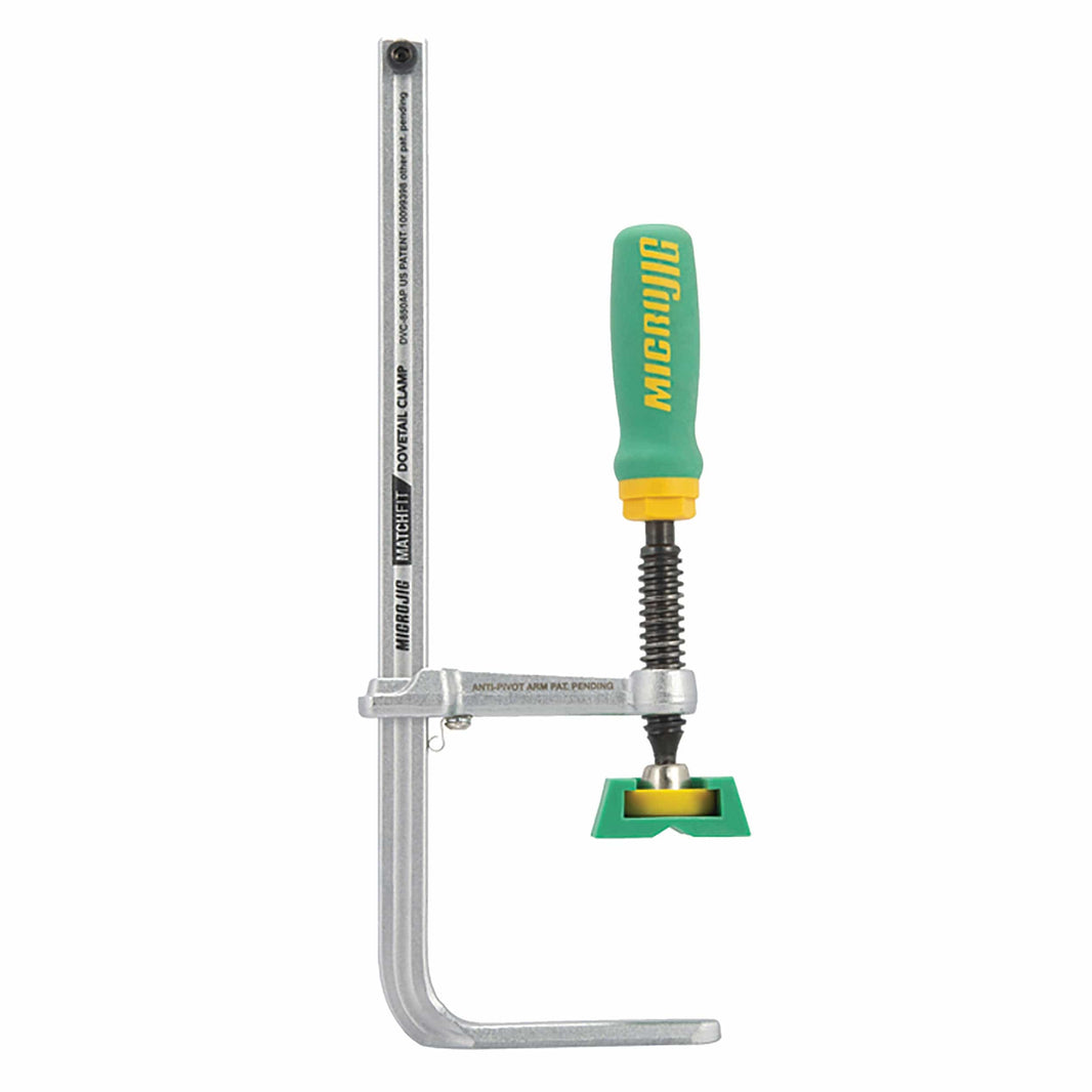 Microjig MATCHFIT Grid Router Guide with 1/4" SH Relief and Dovetail ...