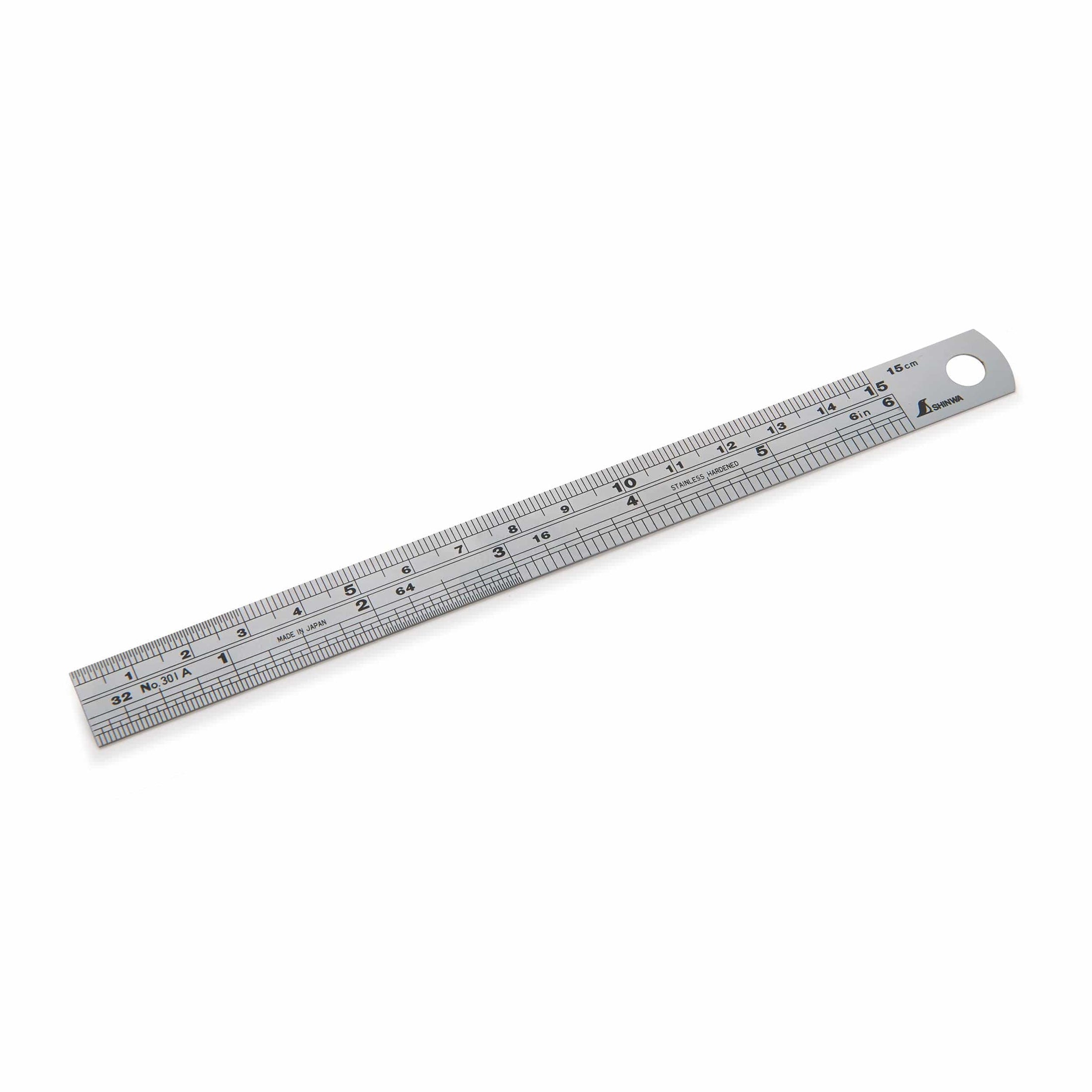 Stainless Steel 6" Ruler | Woodcraft