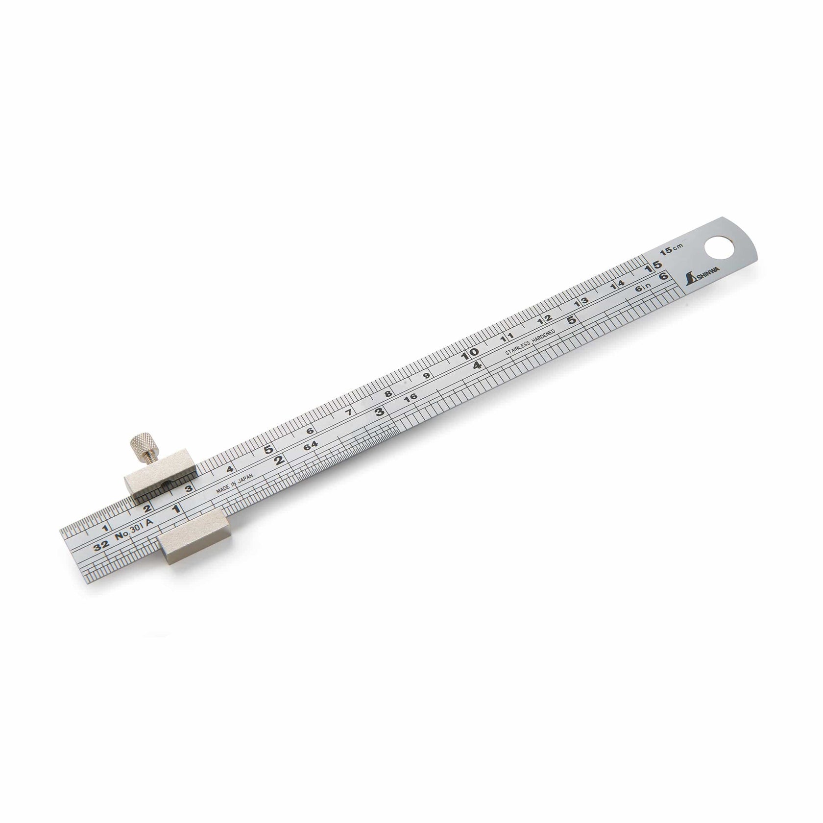 Stainless Steel 6" Ruler Stop | Woodcraft