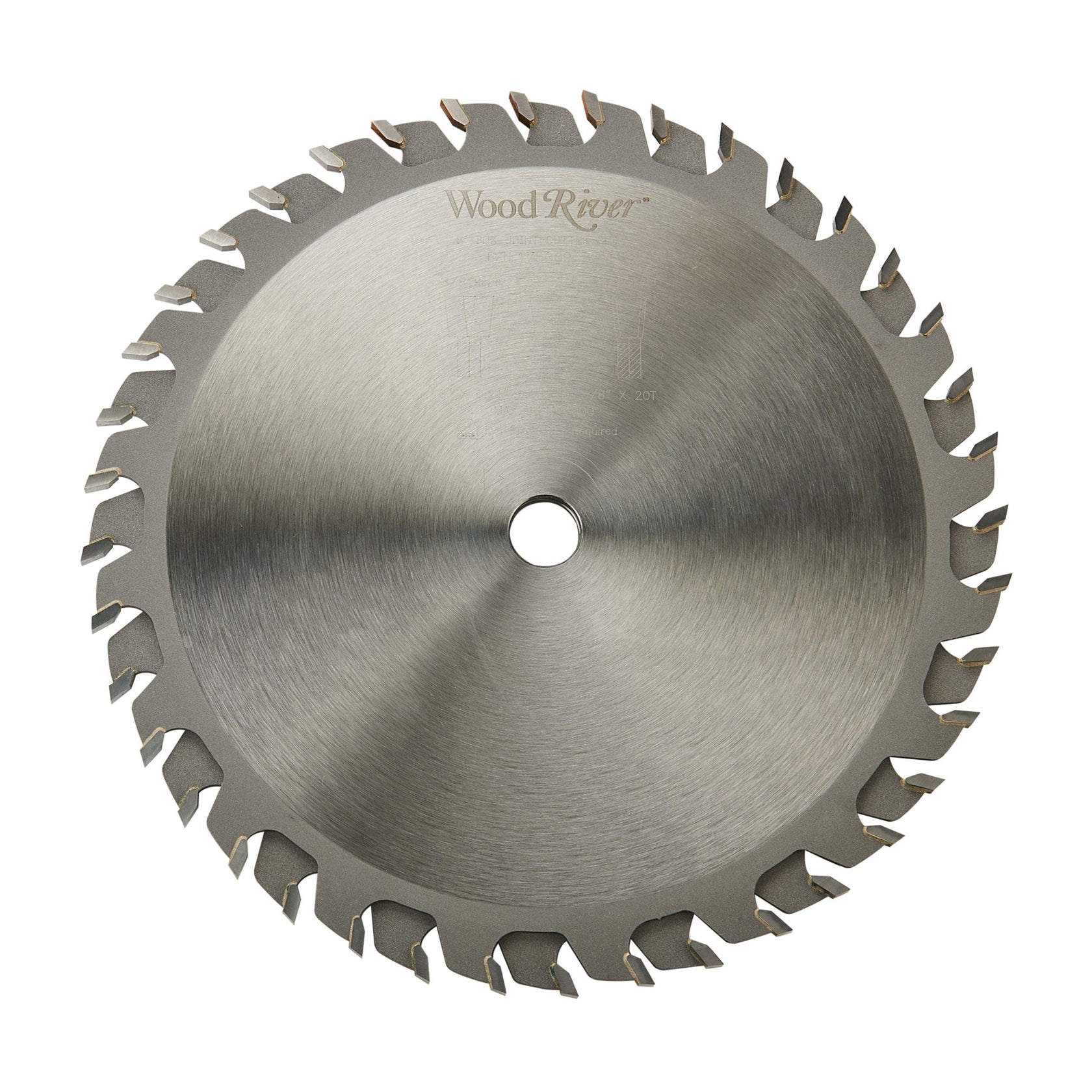 WoodRiver 8-Inch Box Joint Blade Set – 20T FTG, 5/8” Bore | Precision ...