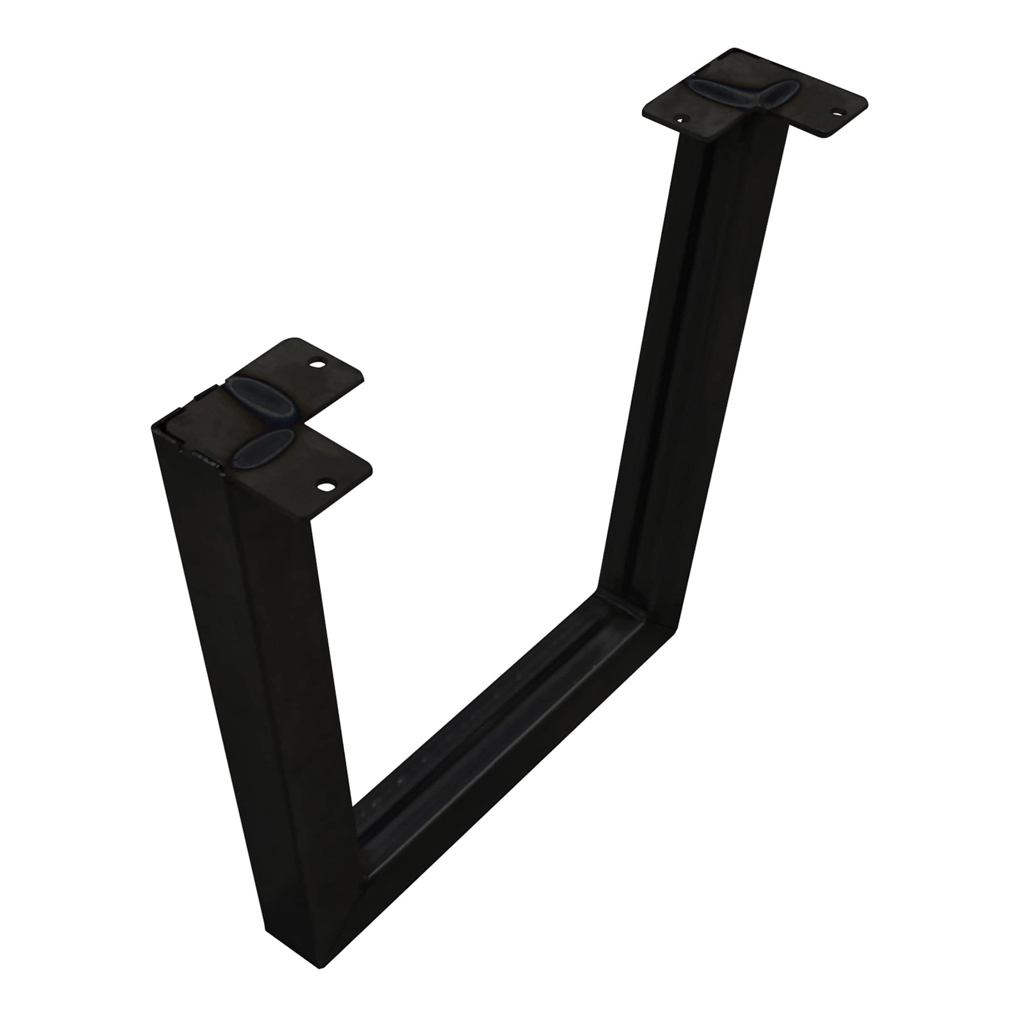 Live Edge Timber Co. "V" Slab Legs 15" High Black Pair | Woodcraft