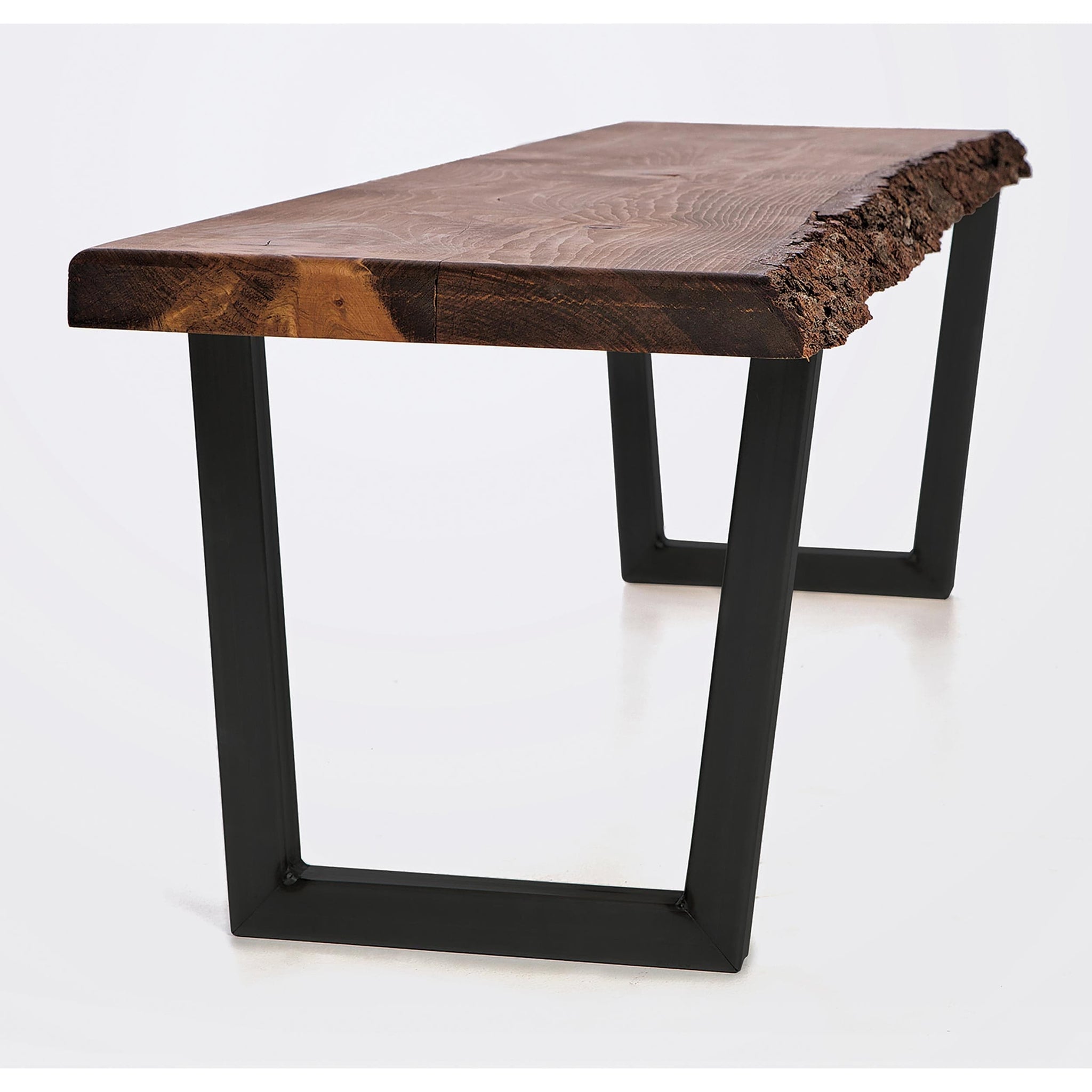 Live Edge Timber Co. "V" Slab Legs 15" High Black Pair | Woodcraft