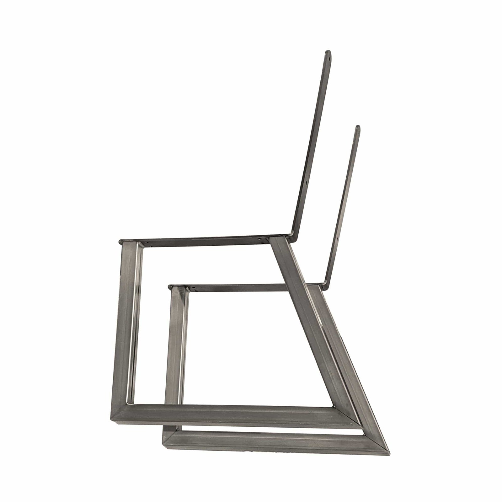 Metal Bench Legs with Back Rest - Durable Metal Bench Legs | Woodcraft