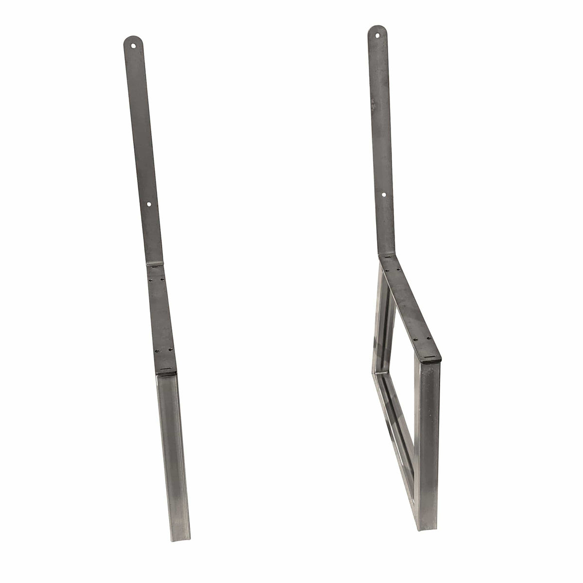 Metal Bench Legs with Back Rest - Durable Metal Bench Legs | Woodcraft