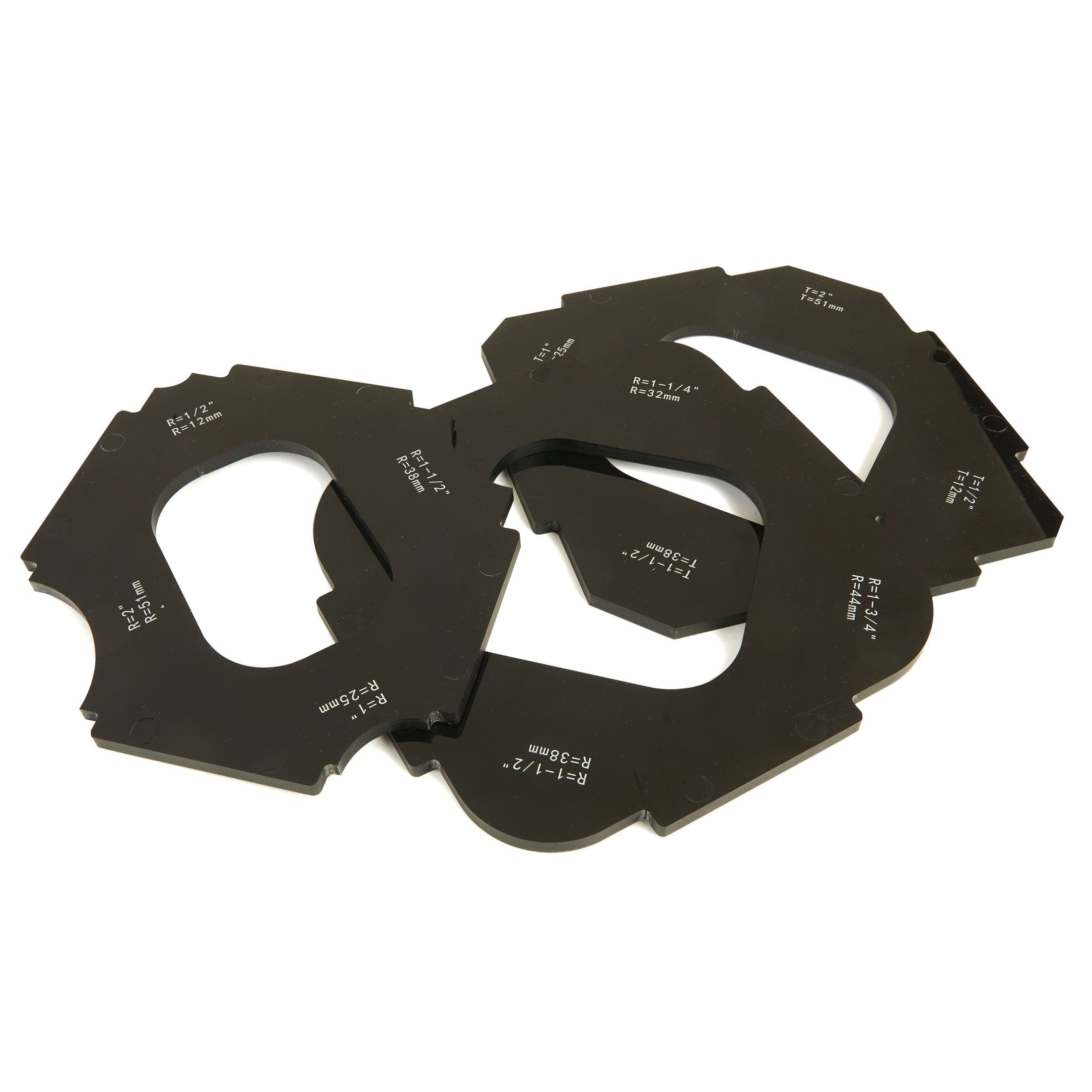 WoodRiver Router Corner Jigs/Templates - Large - 3 Piece | Woodcraft