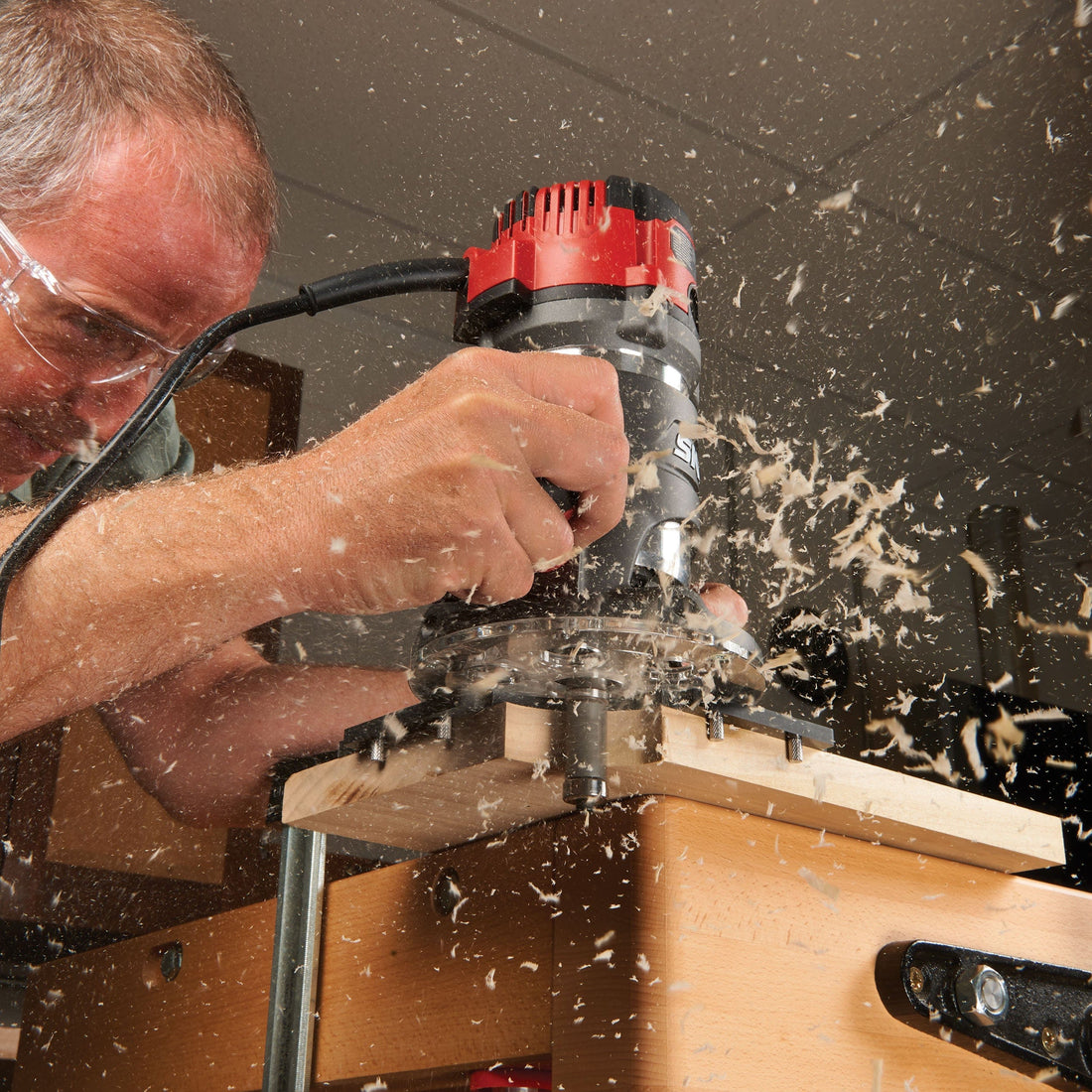 Precision Corner Cuts with WoodRiver Large Router Jigs | Woodcraft