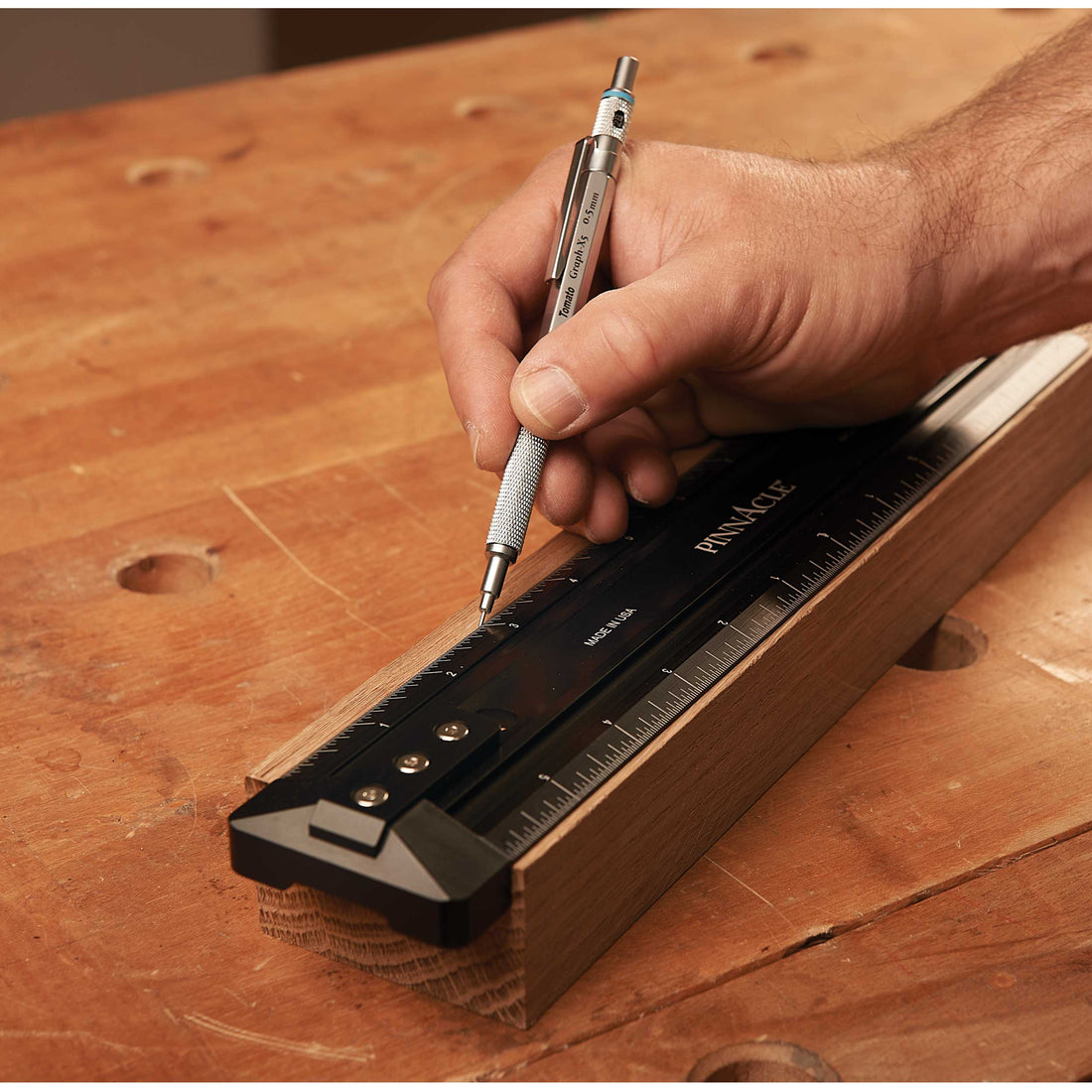 Pinnacle - Straight Rule Hook Stop | Woodcraft