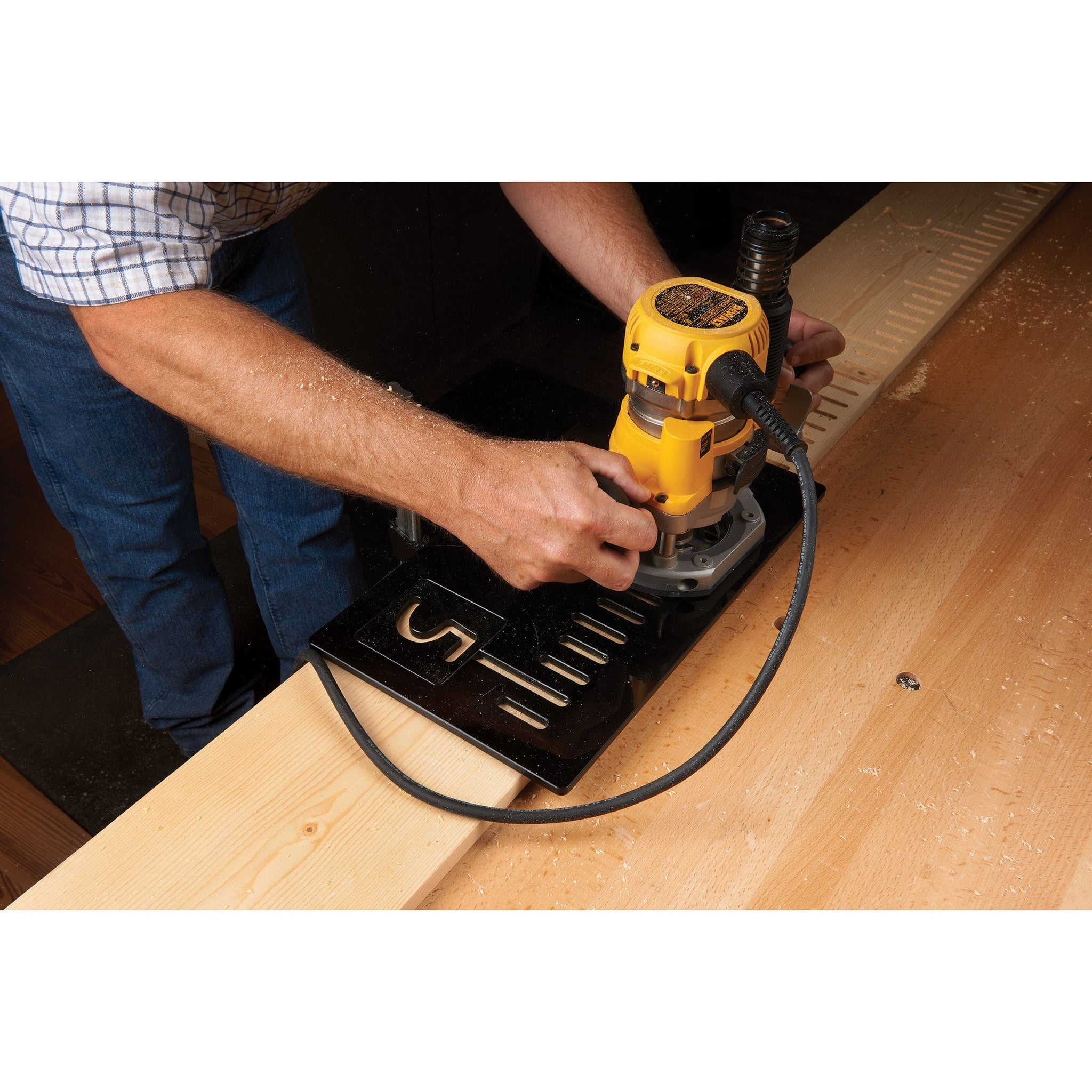 WoodRiver Growth Chart Router Jig | Woodcraft