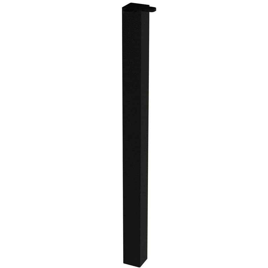 Live Edge Timber Co. "V" Slab Legs 28" High Black Pair | Woodcraft