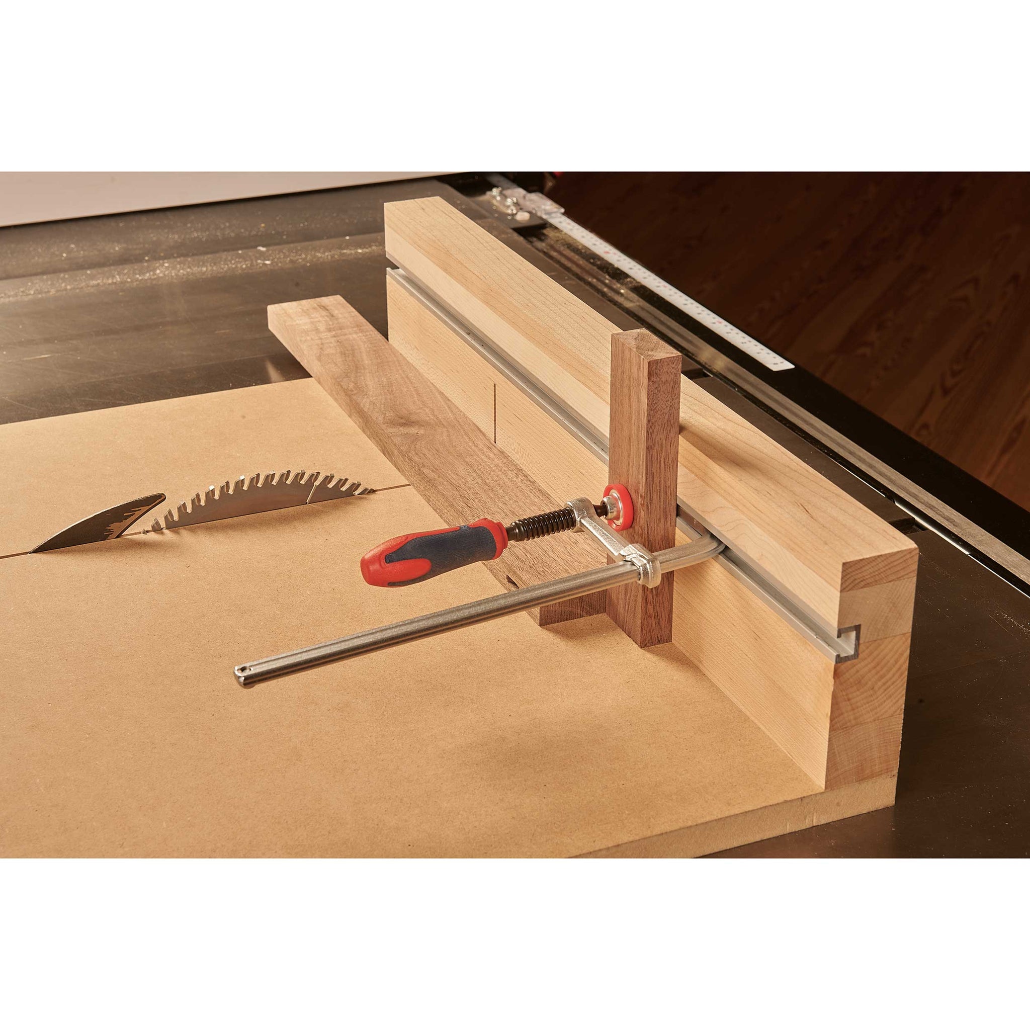 Ehoma 7.5” T-Track Clamp with Screw Handle | Woodcraft