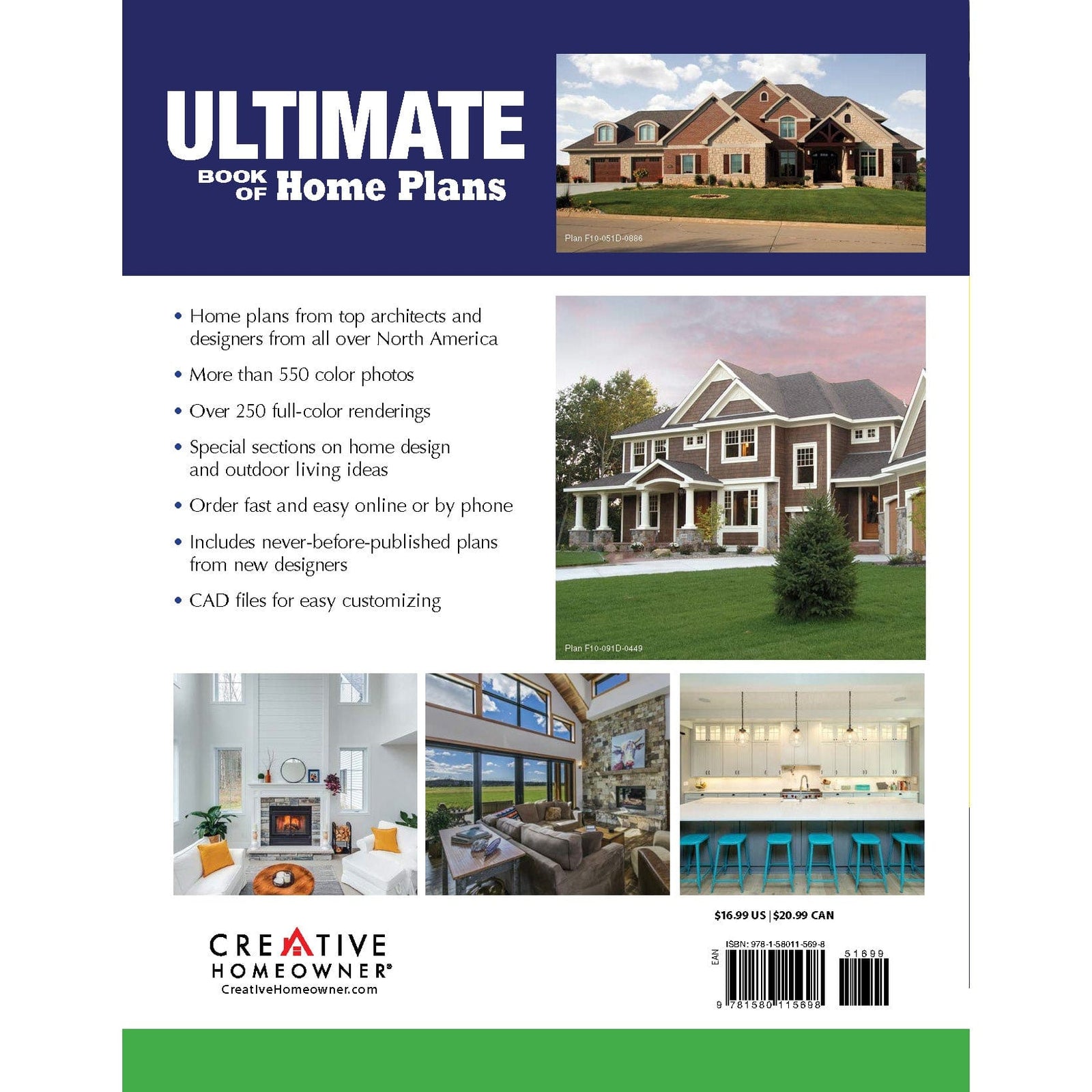 Ultimate Book of Home Plans 4th Edition | Woodcraft