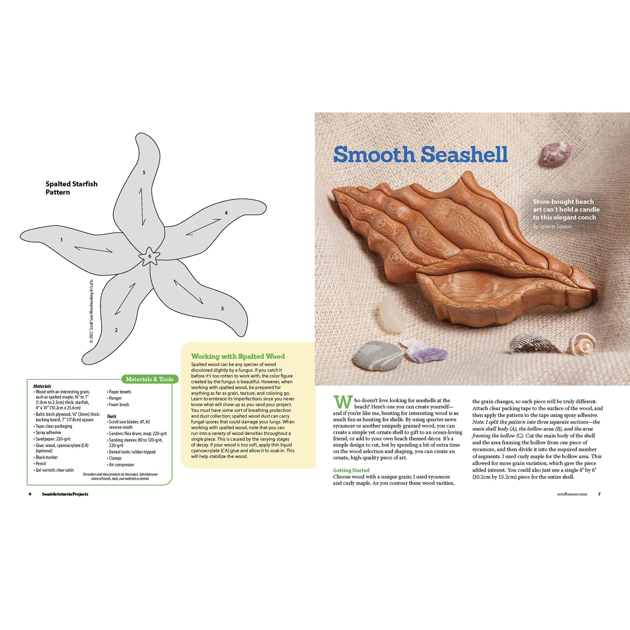 Seaside Intarsia Projects | Woodcraft