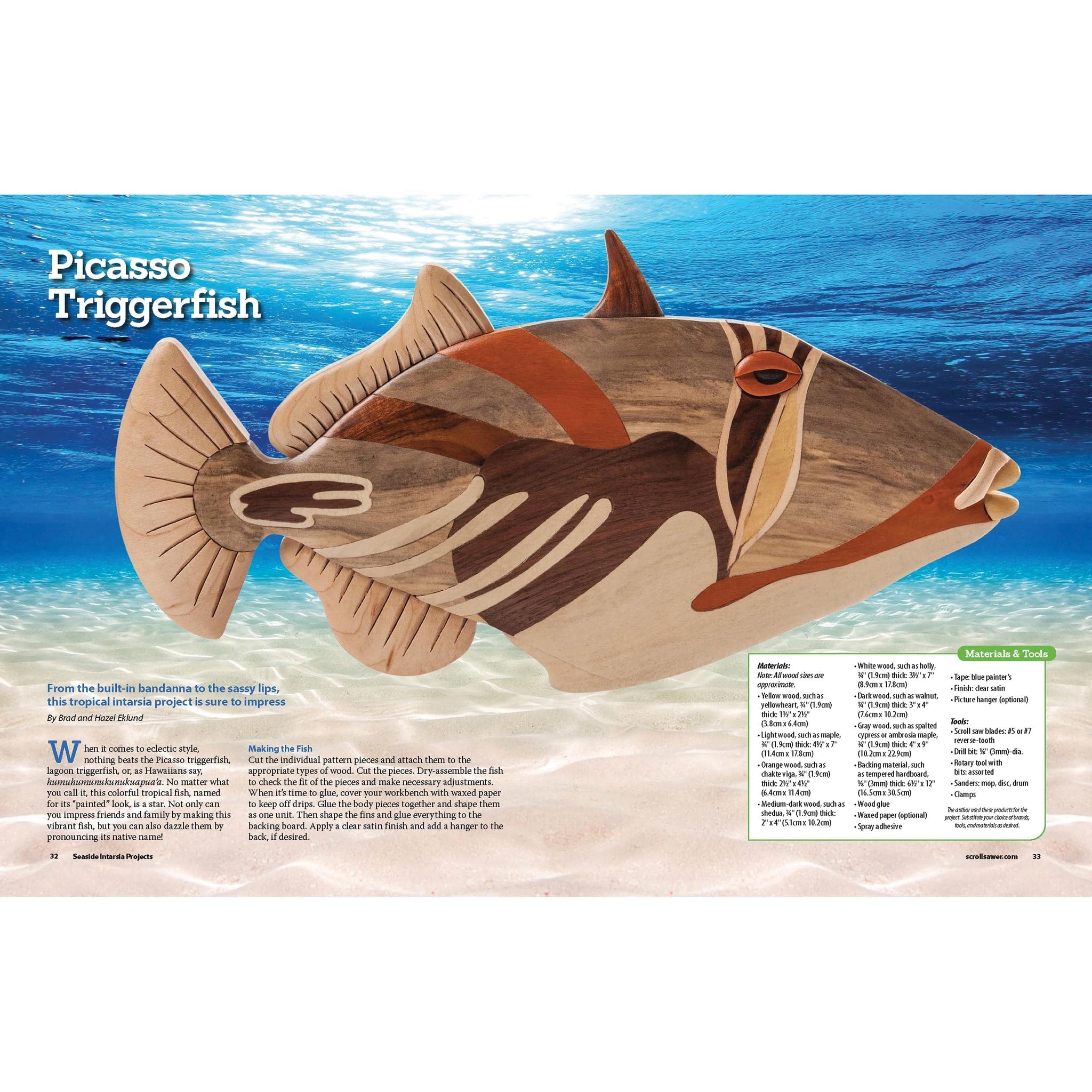 Seaside Intarsia Projects | Woodcraft